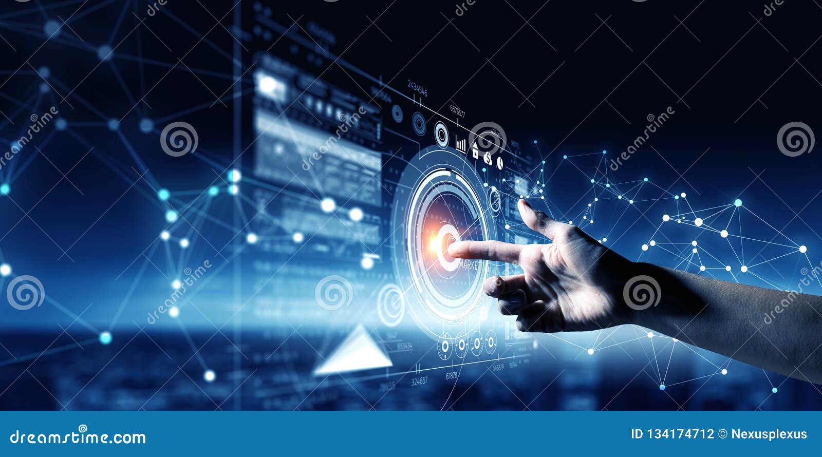 New Media Technologies in Use. Mixed Media Stock Photo - Image of icon ...