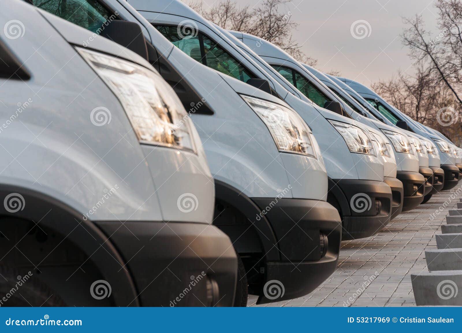 New Merchandise Transportation Vehicles Stock Image - Image of ...