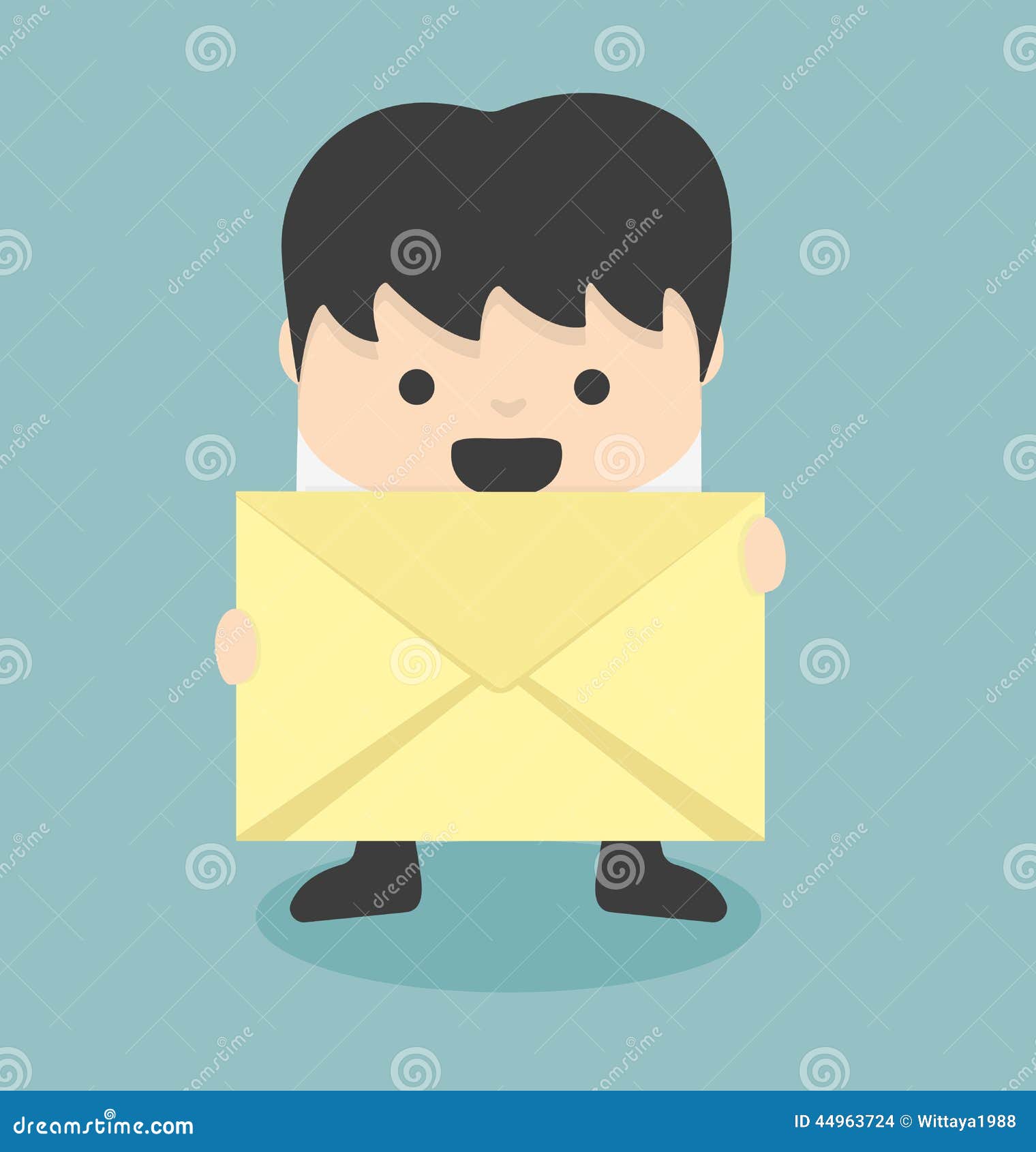 New message stock vector. Illustration of email, concepts - 44963724