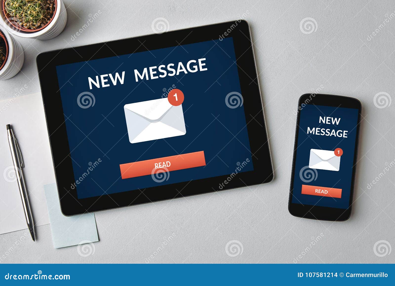 1,713 Notification Tablet Stock Photos - Free & Royalty-Free Stock ...