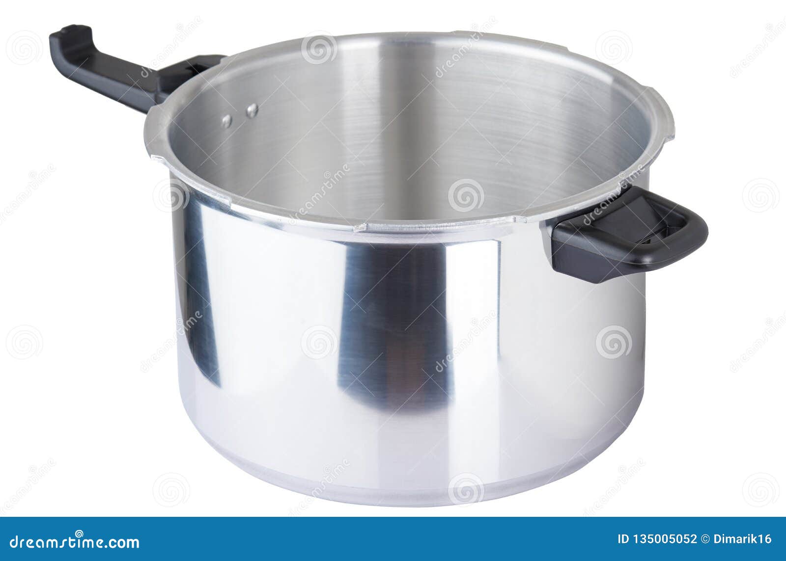 New metal pot stock photo. Image of metal, cookware - 135005052