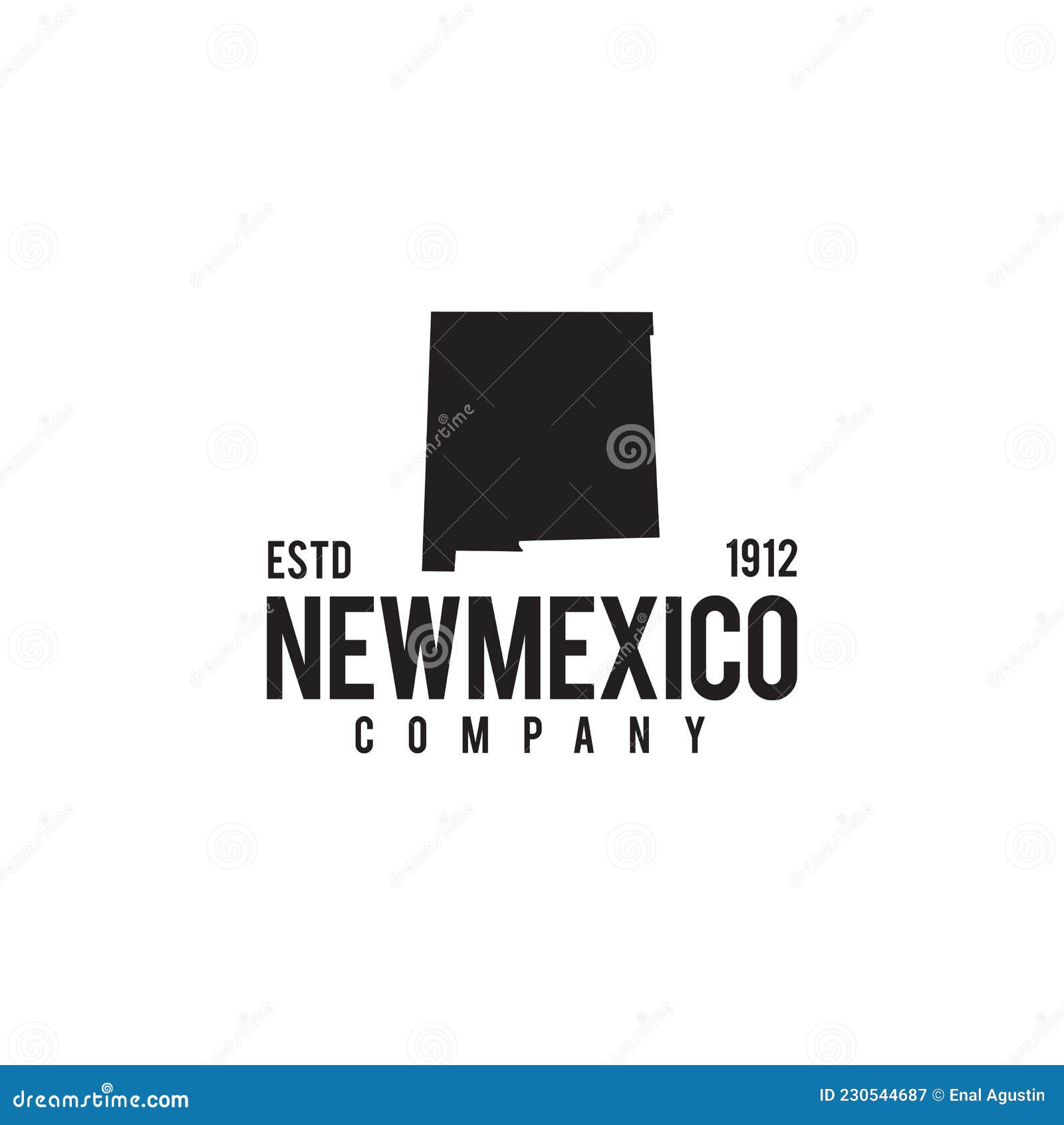 New Mexico Map Outline Logo Design Stock Vector - Illustration of north ... New Mexico Map Outline Logo Design Stock Vector - Illustration of north ...