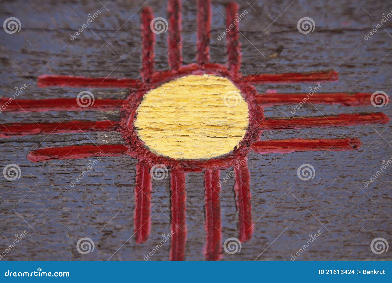 New Mexico symbol stock photo. Image of colorful, albuquerque - 21613424