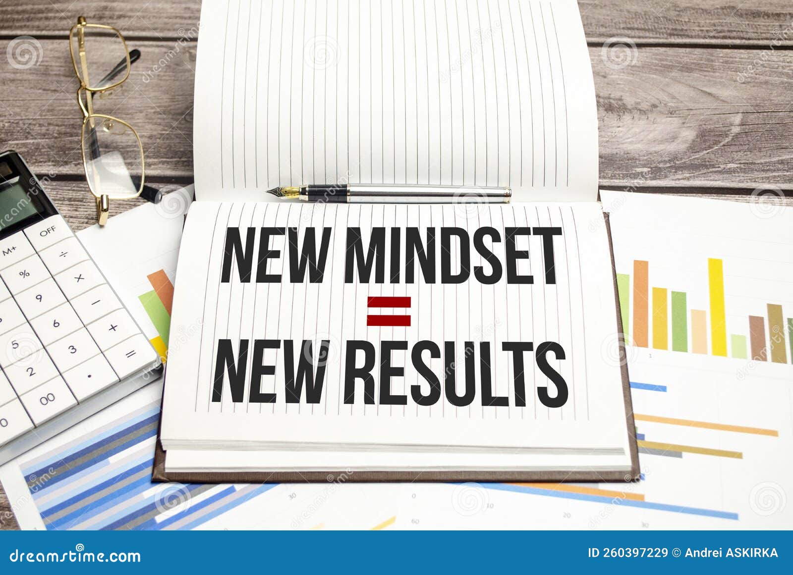 New Mindset - New Results on Paper Notebook and Charts with Calculator ...