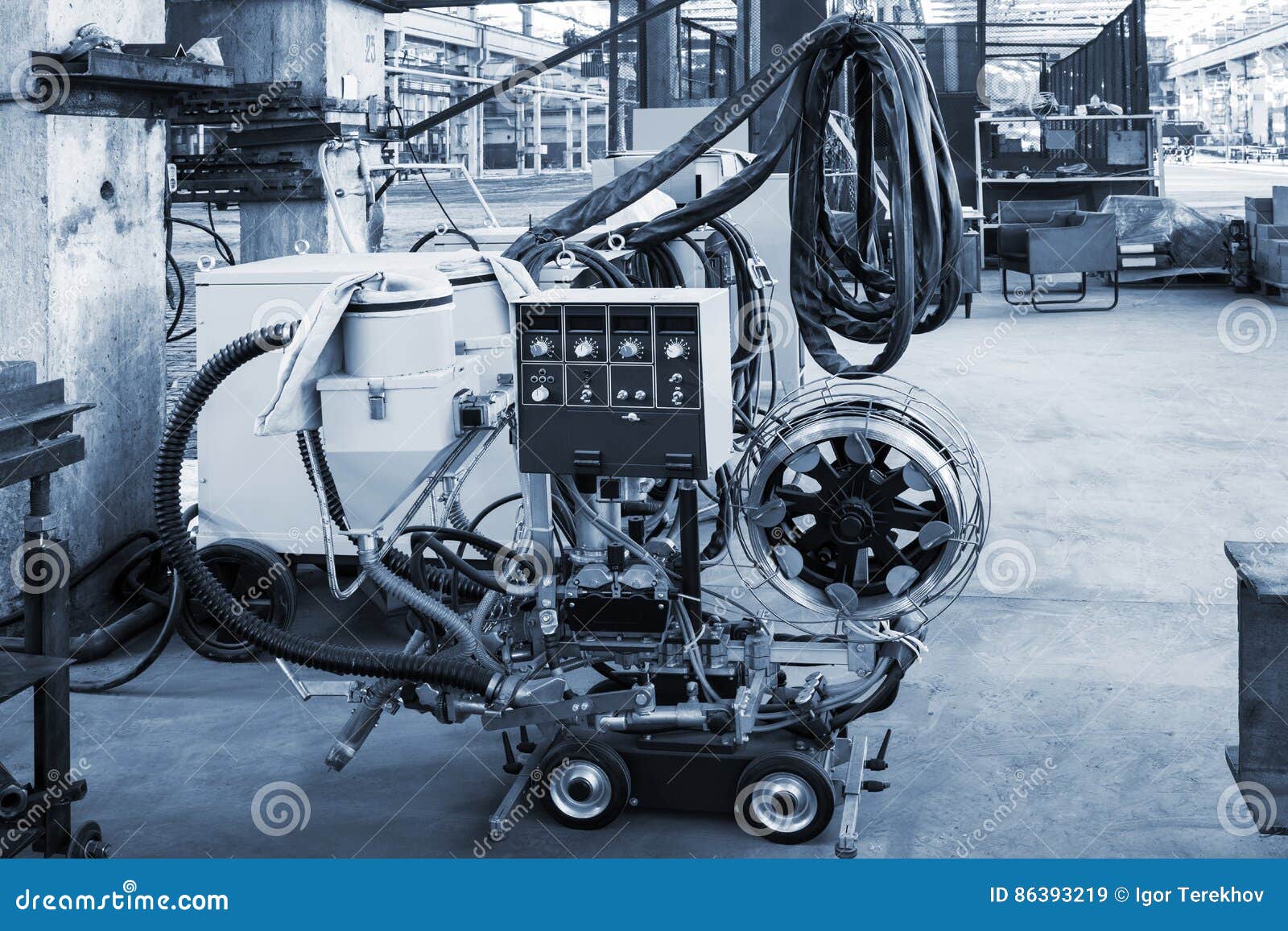 New Mobile Device for Welding Stock Image - Image of mobile, machine ...