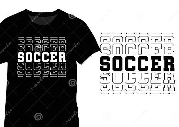 Soccer Typography Design, Soccer Word Typography, Soccer Vector ...