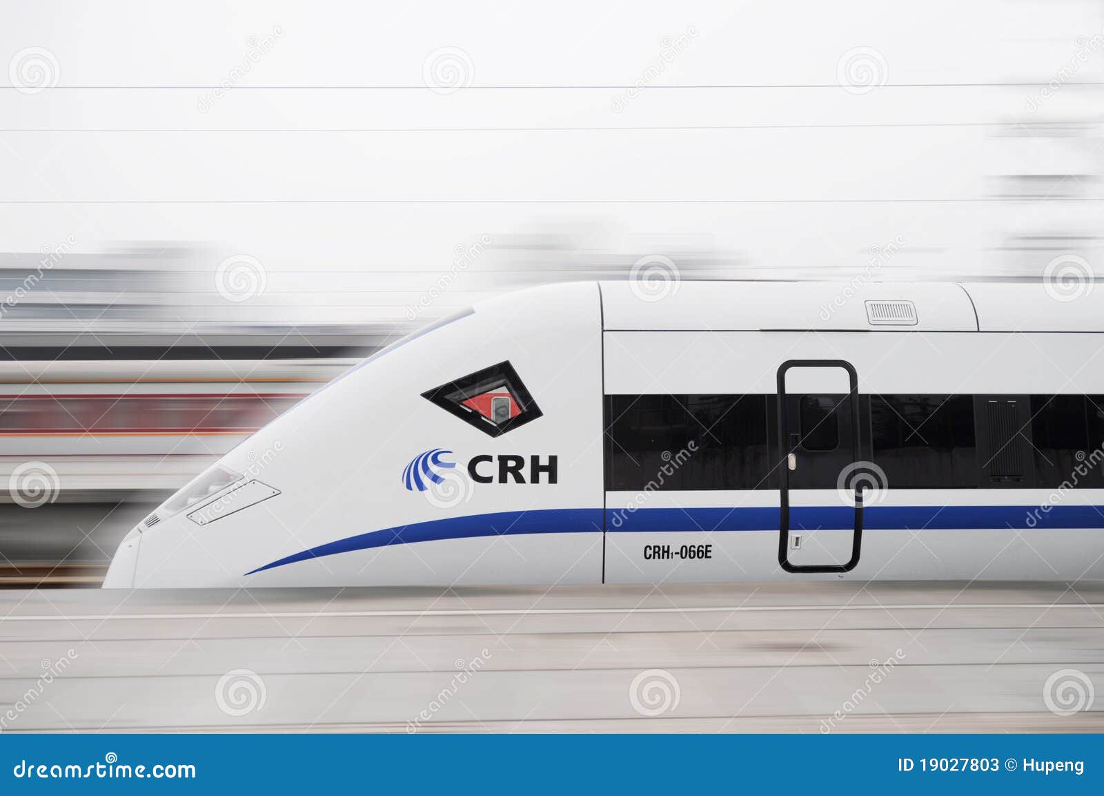 New Model Chinese Crh High Speed Train Editorial Stock Photo - Image of ...