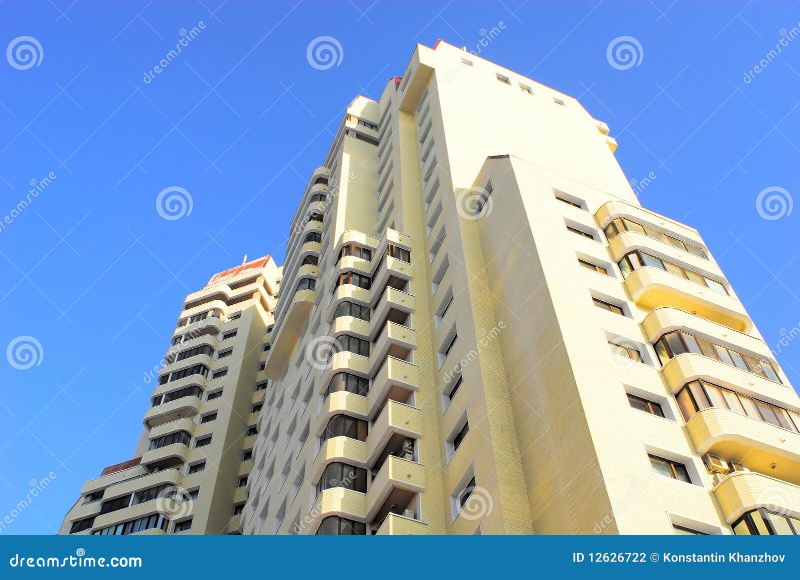 New modern building stock photo. Image of finance, center - 12626722