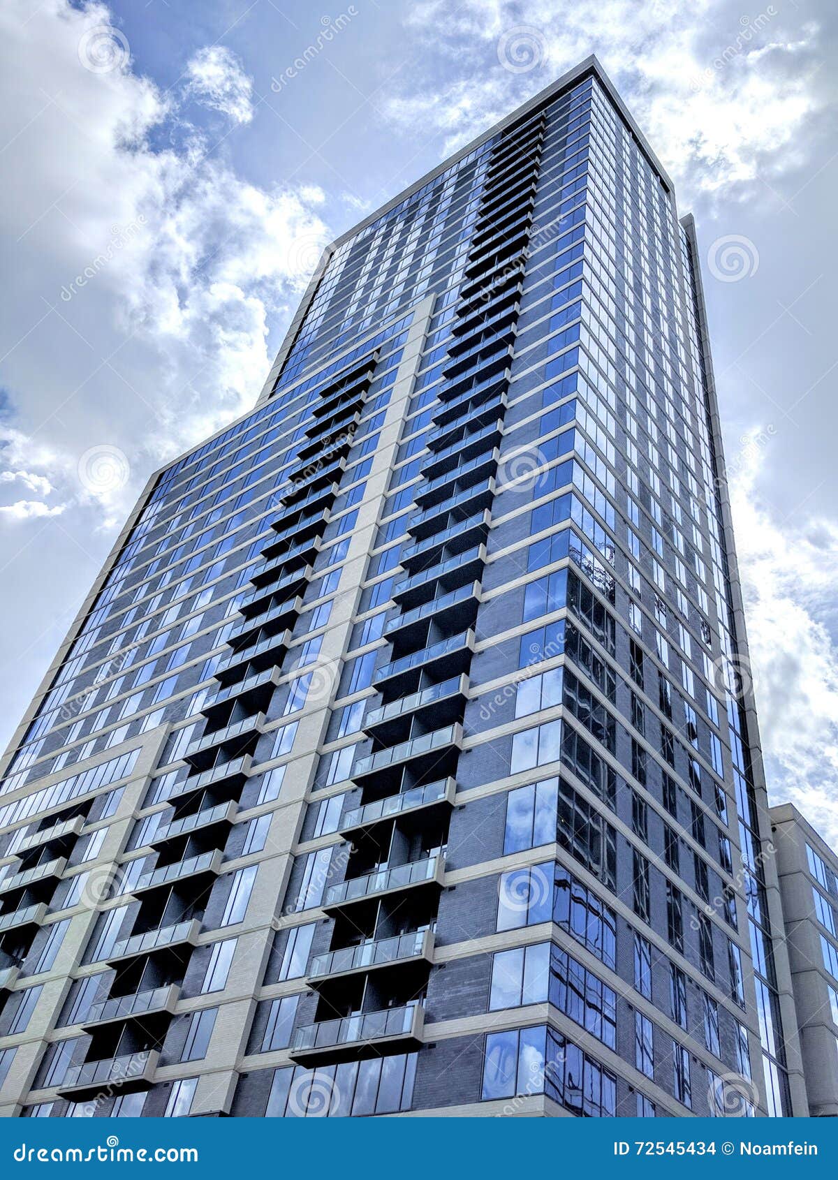 New modern building stock photo. Image of residential - 72545434