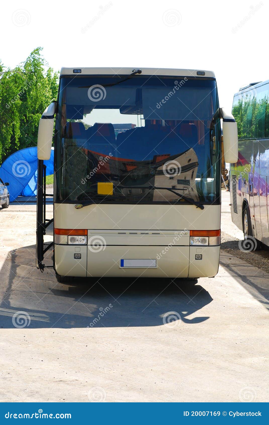 New modern bus stock image. Image of charter, business - 20007169