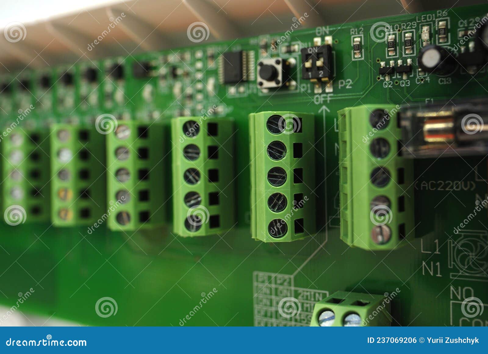 Modern Pumping Station With Water Treatment System In Industrial ...