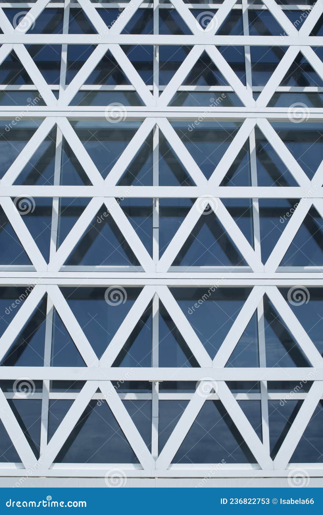 New Modern Decorative Grid on Facade Close Stock Image - Image of ...