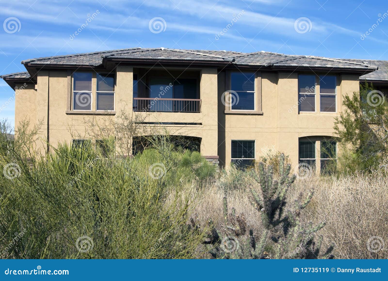 New Modern Luxury Golf Course Home Stock Image - Image of country ...