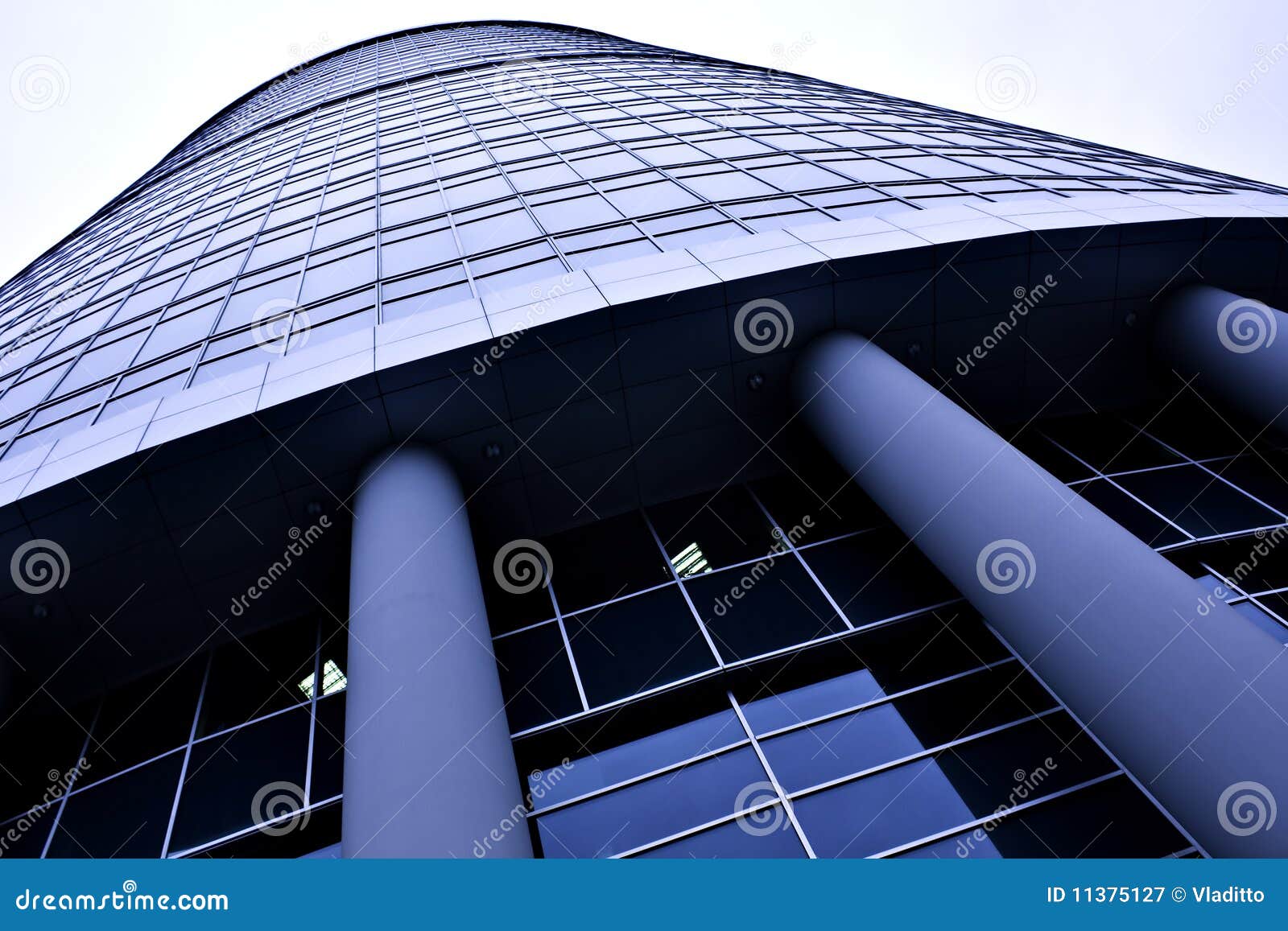 New Modern Office Skyscraper Building Stock Image - Image of ...