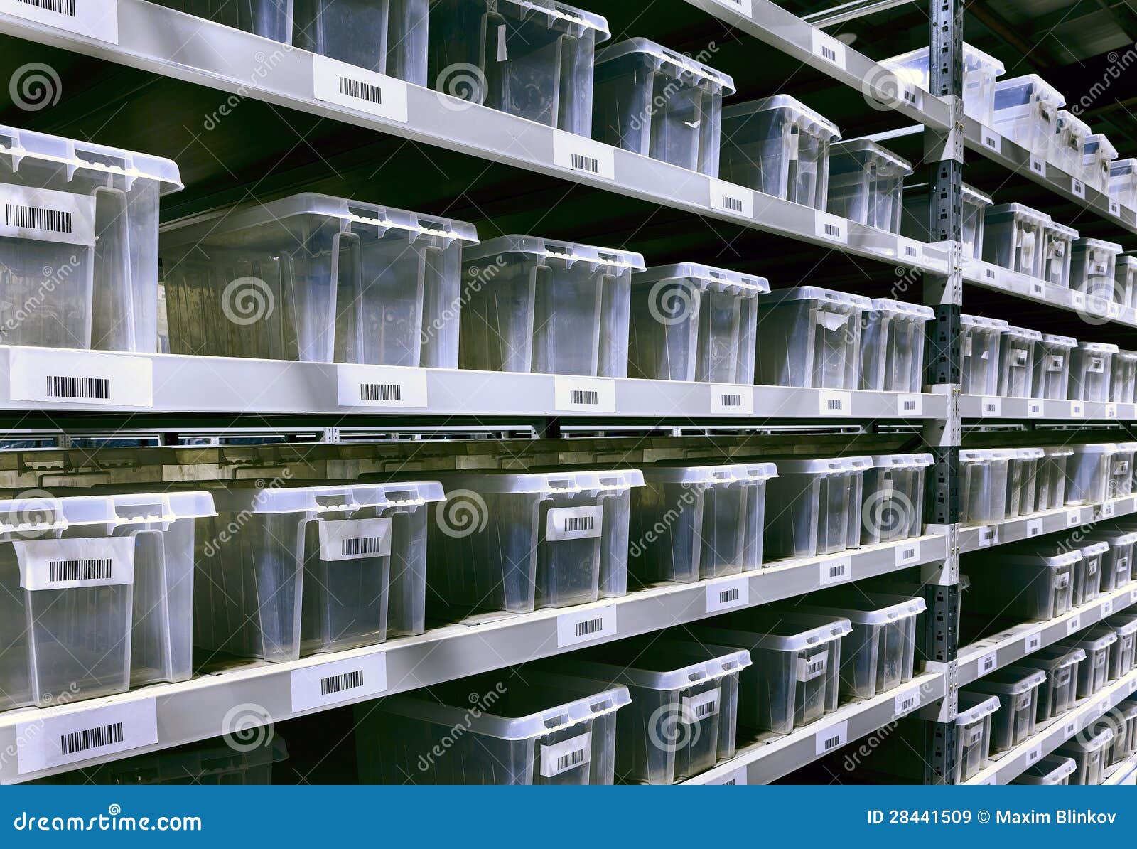 New and modern warehouse stock image. Image of hangar - 28441509