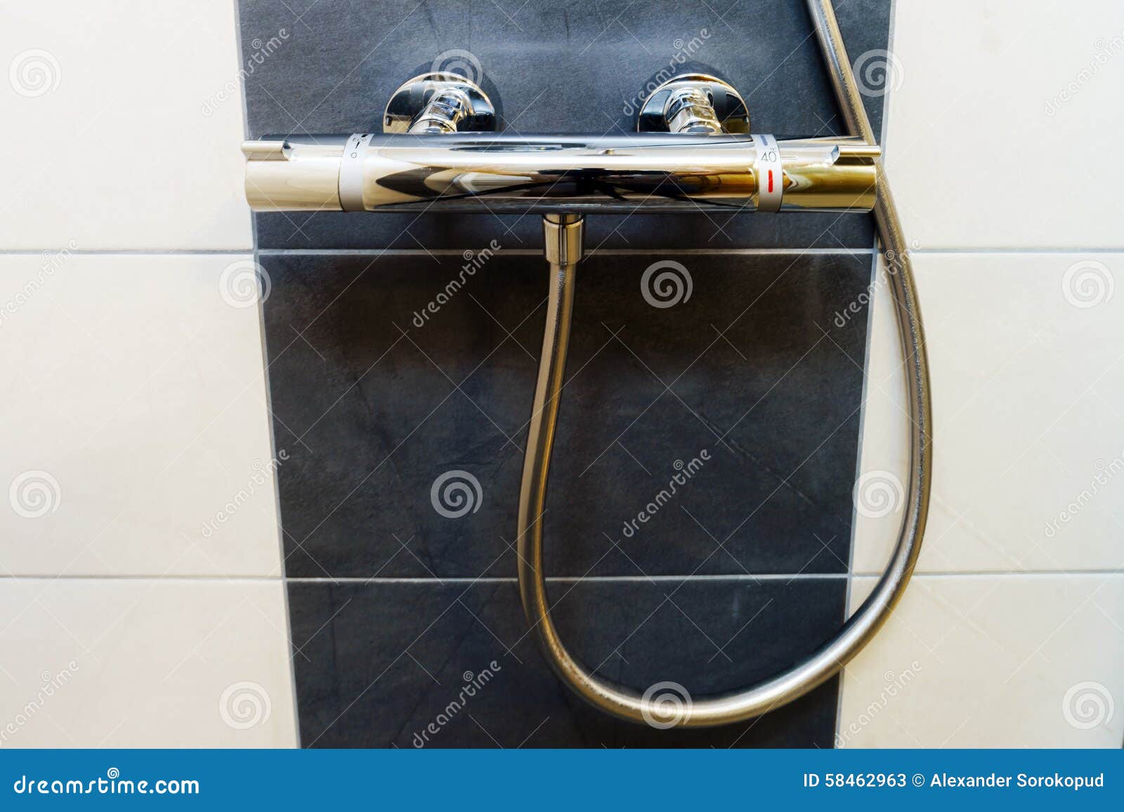 New Modern Wc with Douche in Apartment Stock Image - Image of interior ...