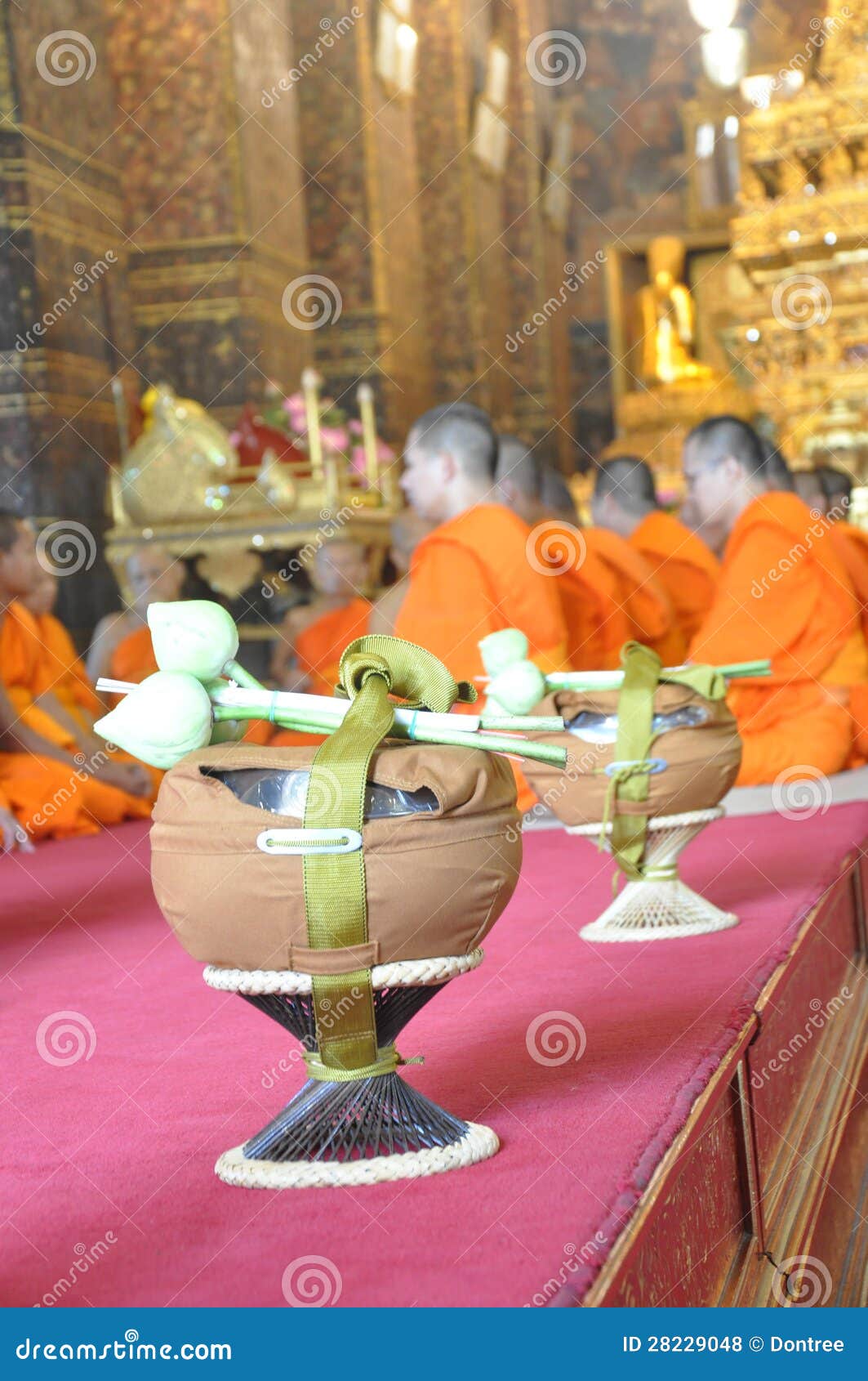 New Monk, Monks Ordination Ceremony -religious Editorial Stock Photo ...