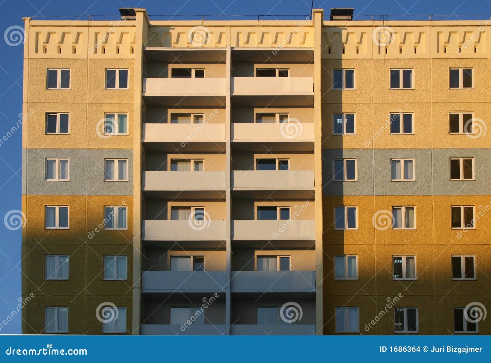 The New, Multi-storey House. Stock Photo - Image of purchase, realtors ...