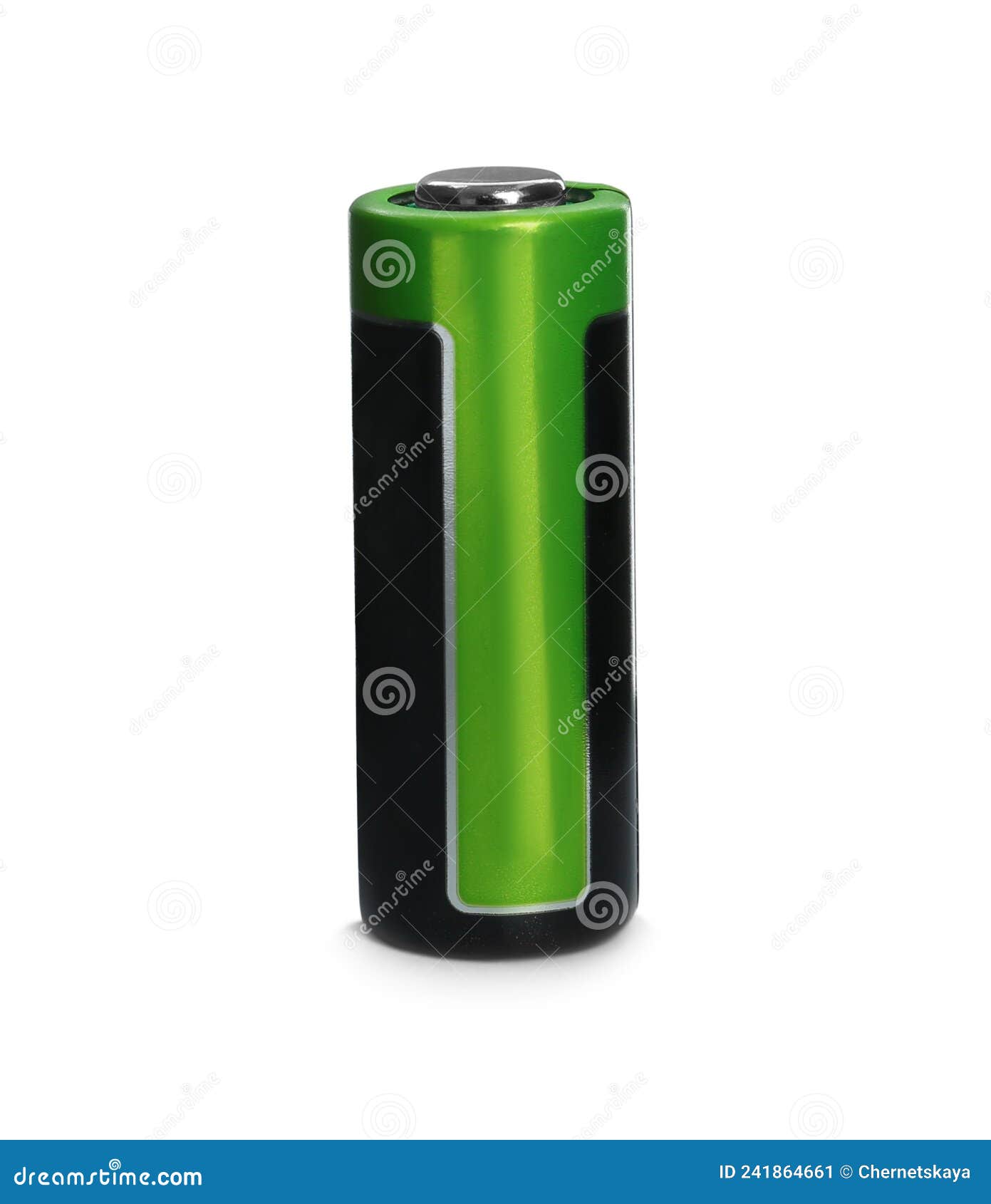 New N Battery Isolated on White. Dry Cell Stock Image - Image of ...