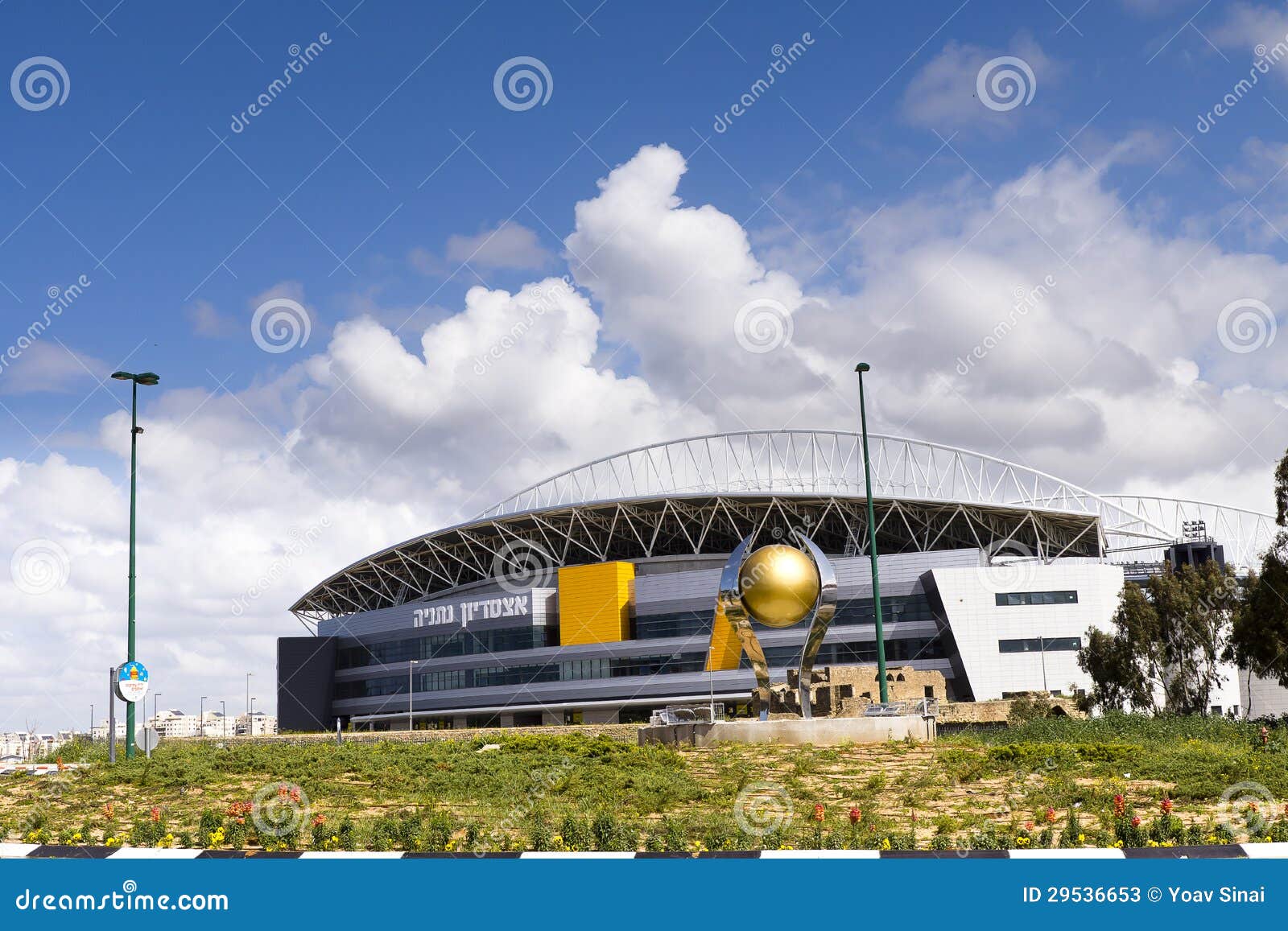 The New Netanya Football Stadium Editorial Stock Photo - Image of ...