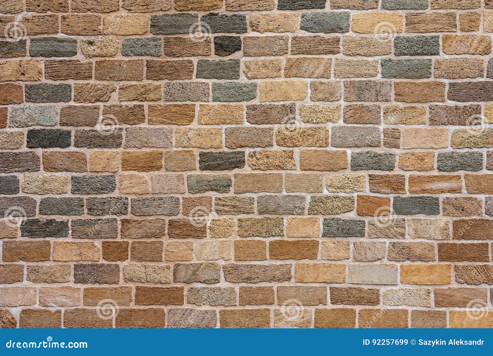 New Neat Masonry Made of Good Shell Blocks Stock Image - Image of ...