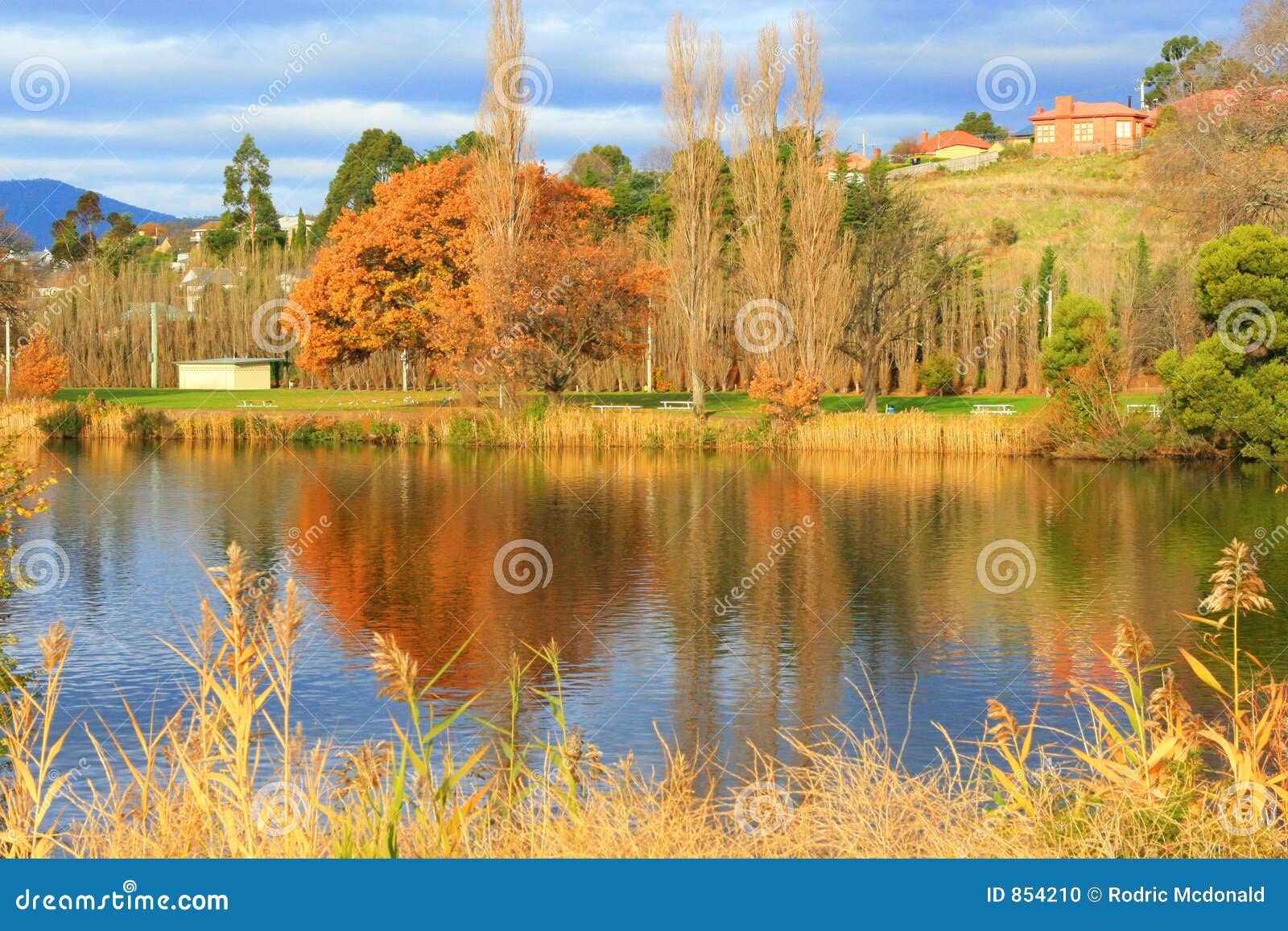 New Norfolk, Tasmania stock photo. Image of colours, river - 854210
