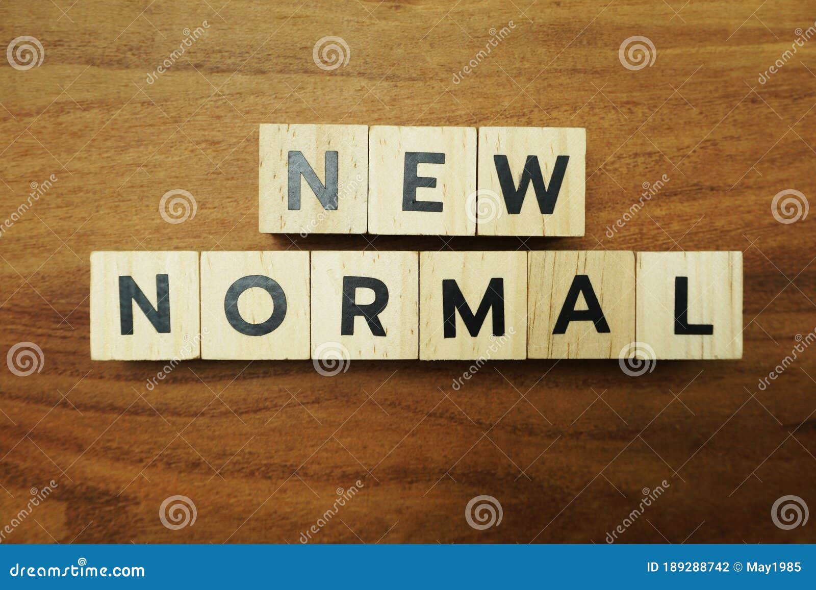 New Normal Alphabet Letters on Wooden Background Stock Photo - Image of ...