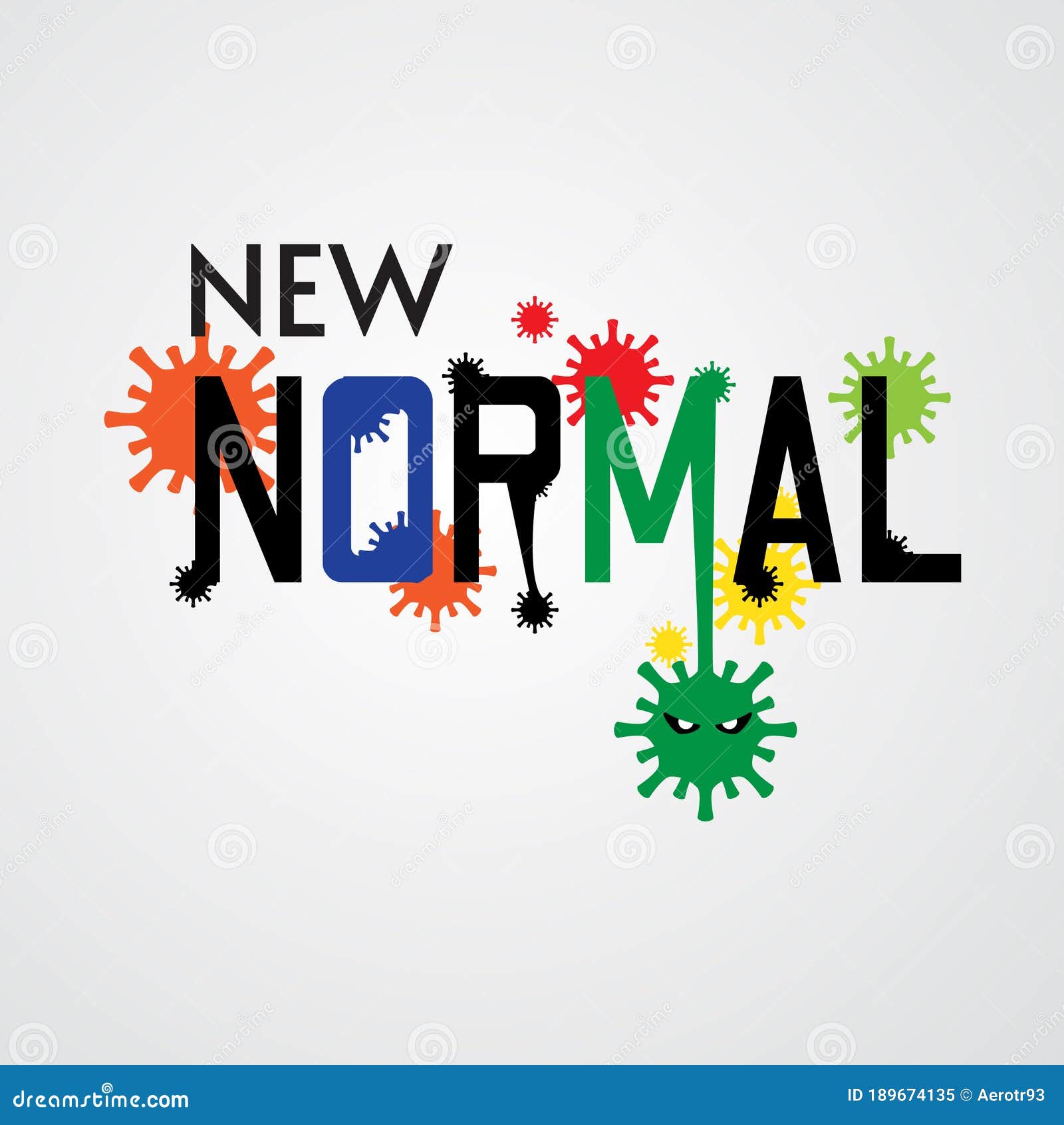 New Normal Concept Vector Illustration Stock Vector - Illustration of ...