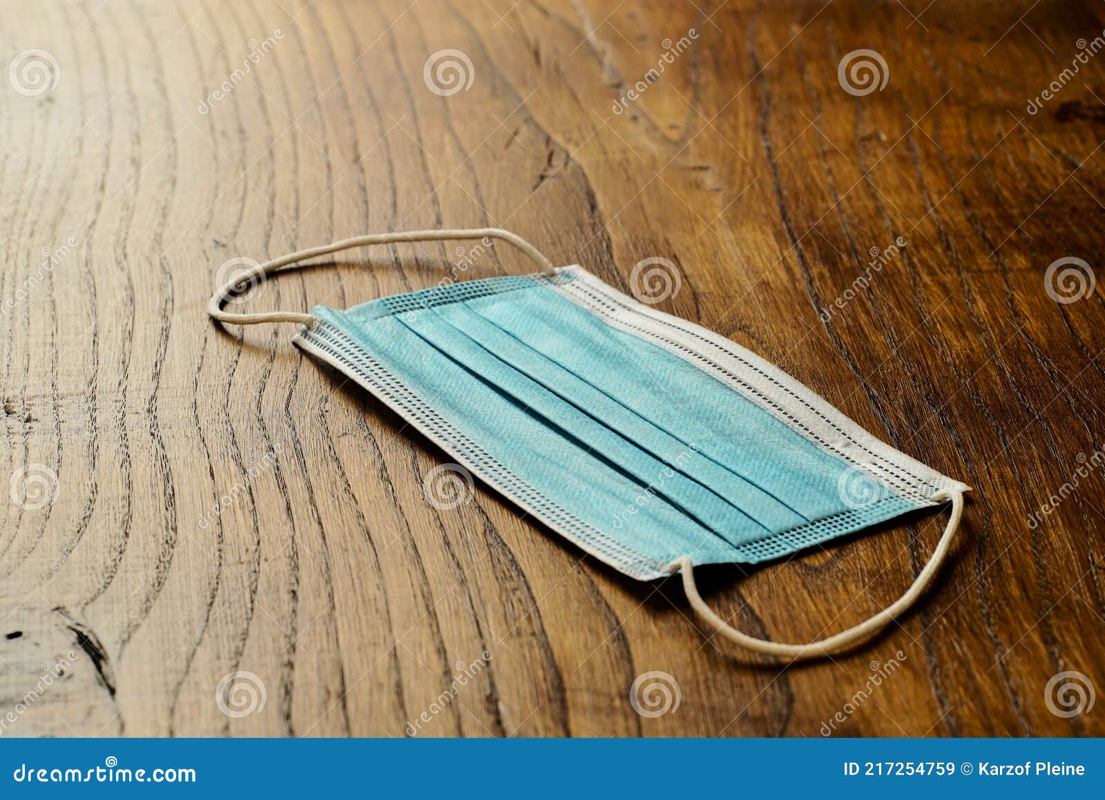 New Normal. Objects of Everyday Life after the Coronavirus. on Wooden ...