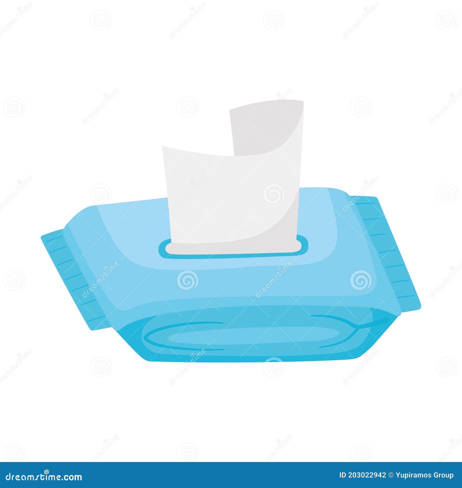 New Normal, Tissue Paper Hygiene after Covid 19 Stock Vector ...