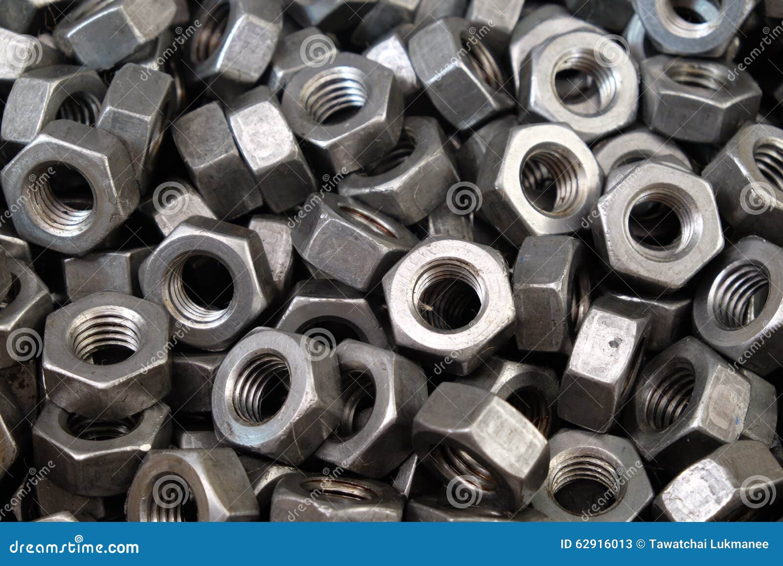 New nuts for work stock image. Image of tool, engineering - 62916013