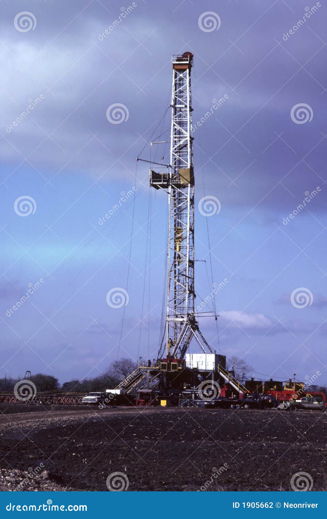 New oil drill stock photo. Image of outside, exploration - 1905662