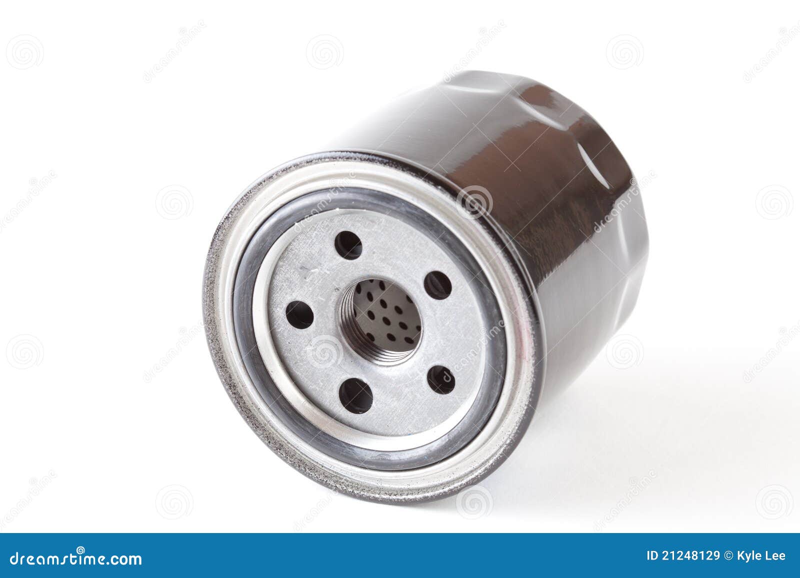 New Oil Filter stock image. Image of black, lubrication - 21248129