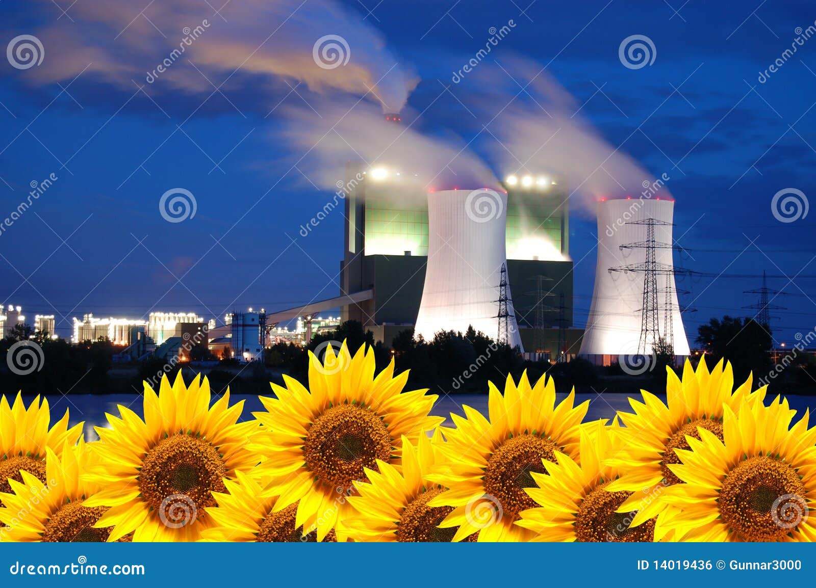 New and old energy stock photo. Image of plant, resource - 14019436