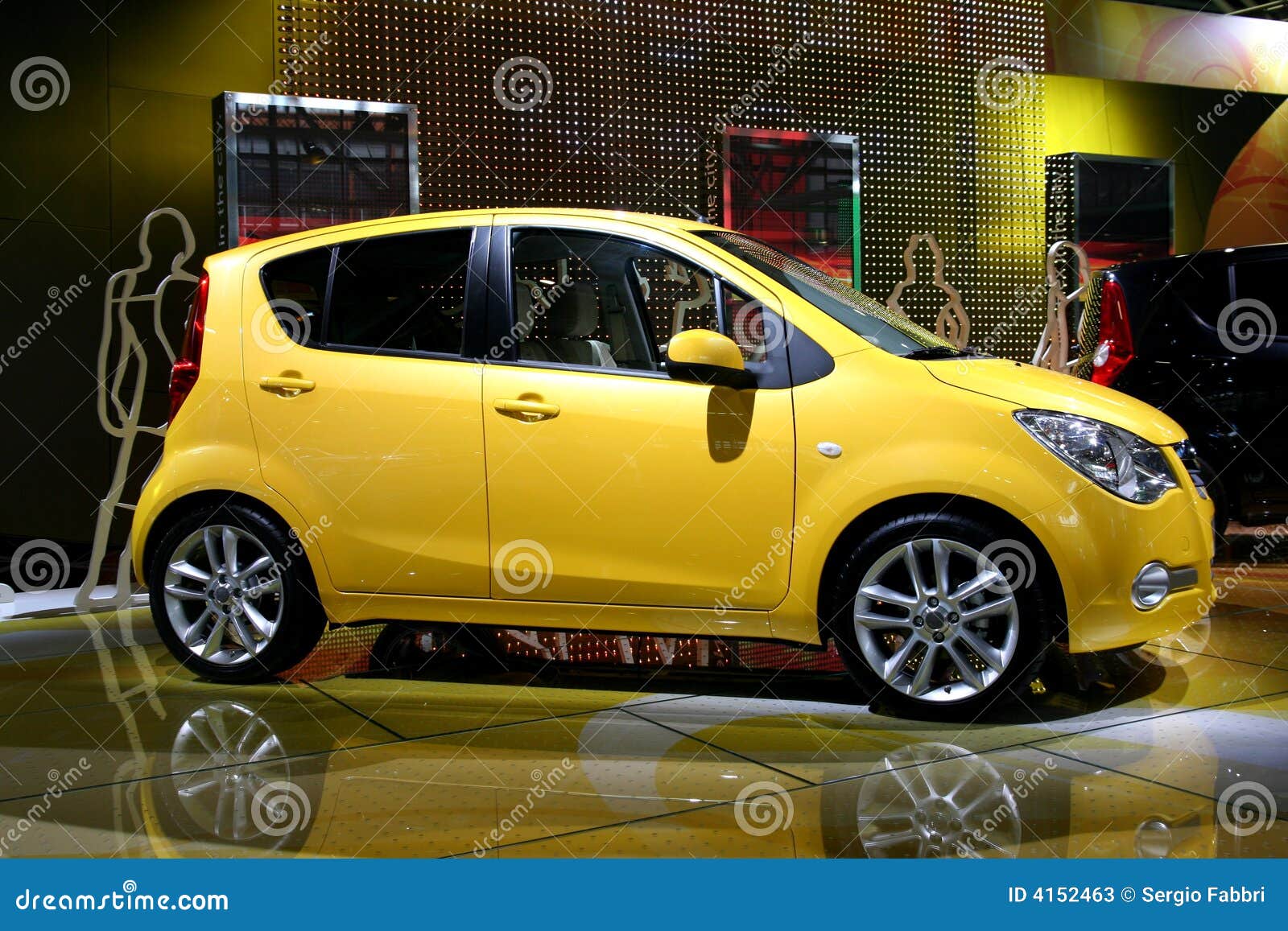 New Opel Agila editorial stock photo. Image of performance - 4152463