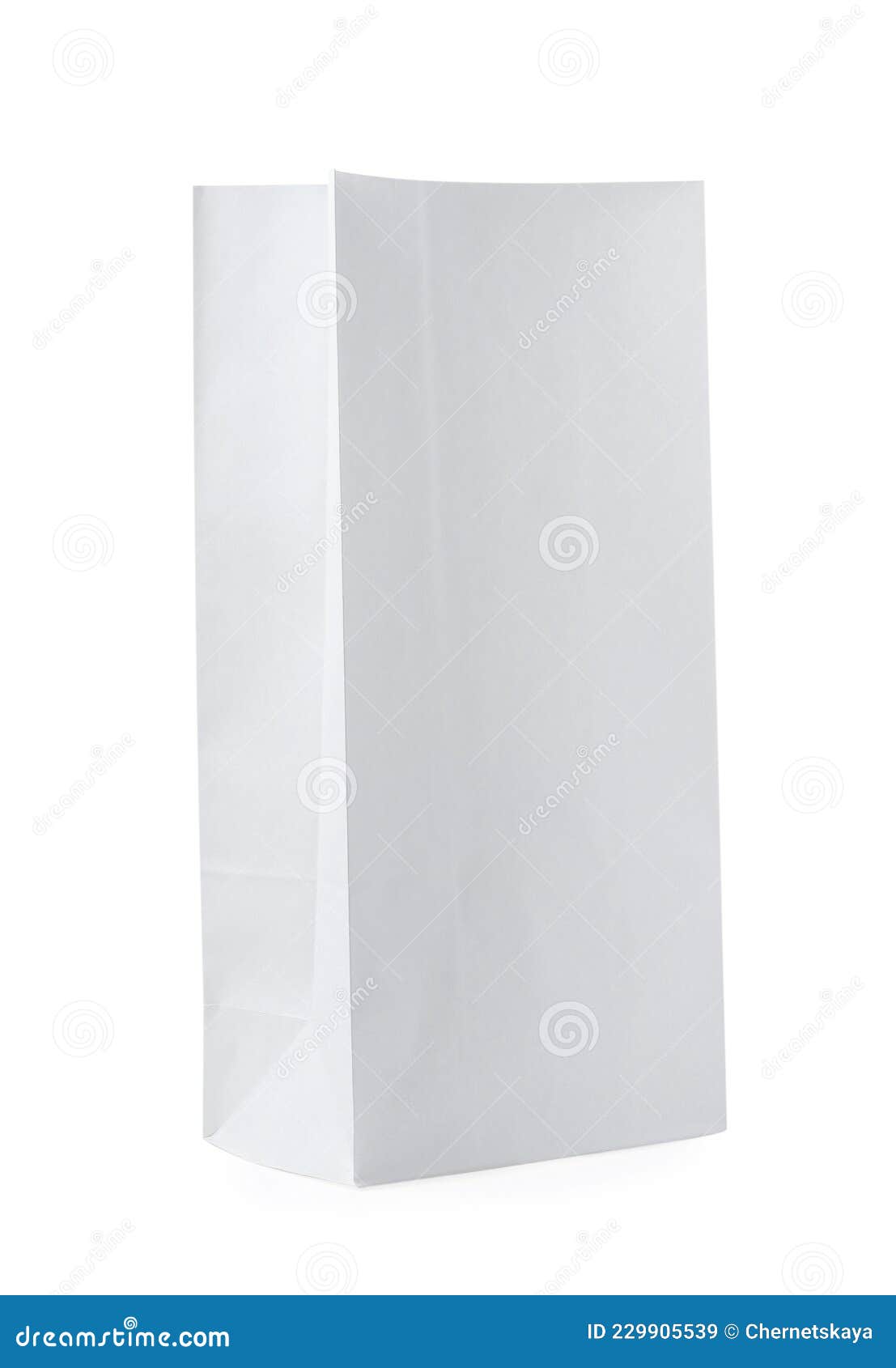 New Open Bag Isolated on White Stock Image - Image of carry, pack ...