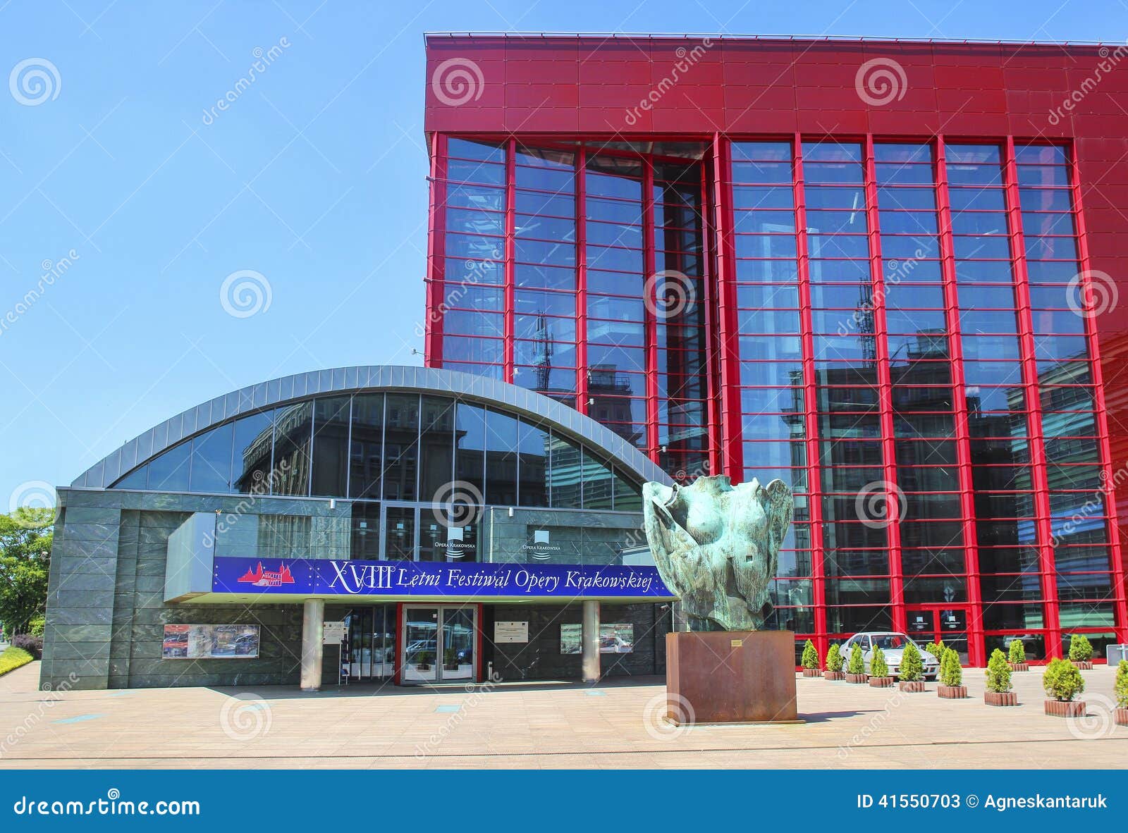 The New Opera House in Krakow, Poland Editorial Stock Photo - Image of ...