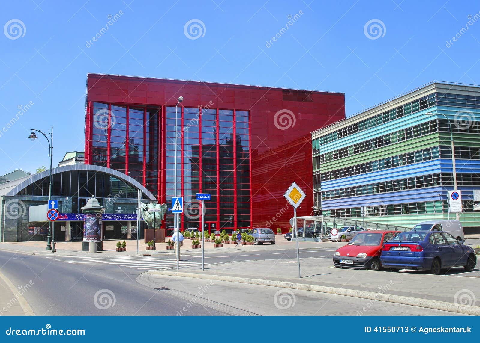 The New Opera House in Krakow, Poland Editorial Stock Photo - Image of ...