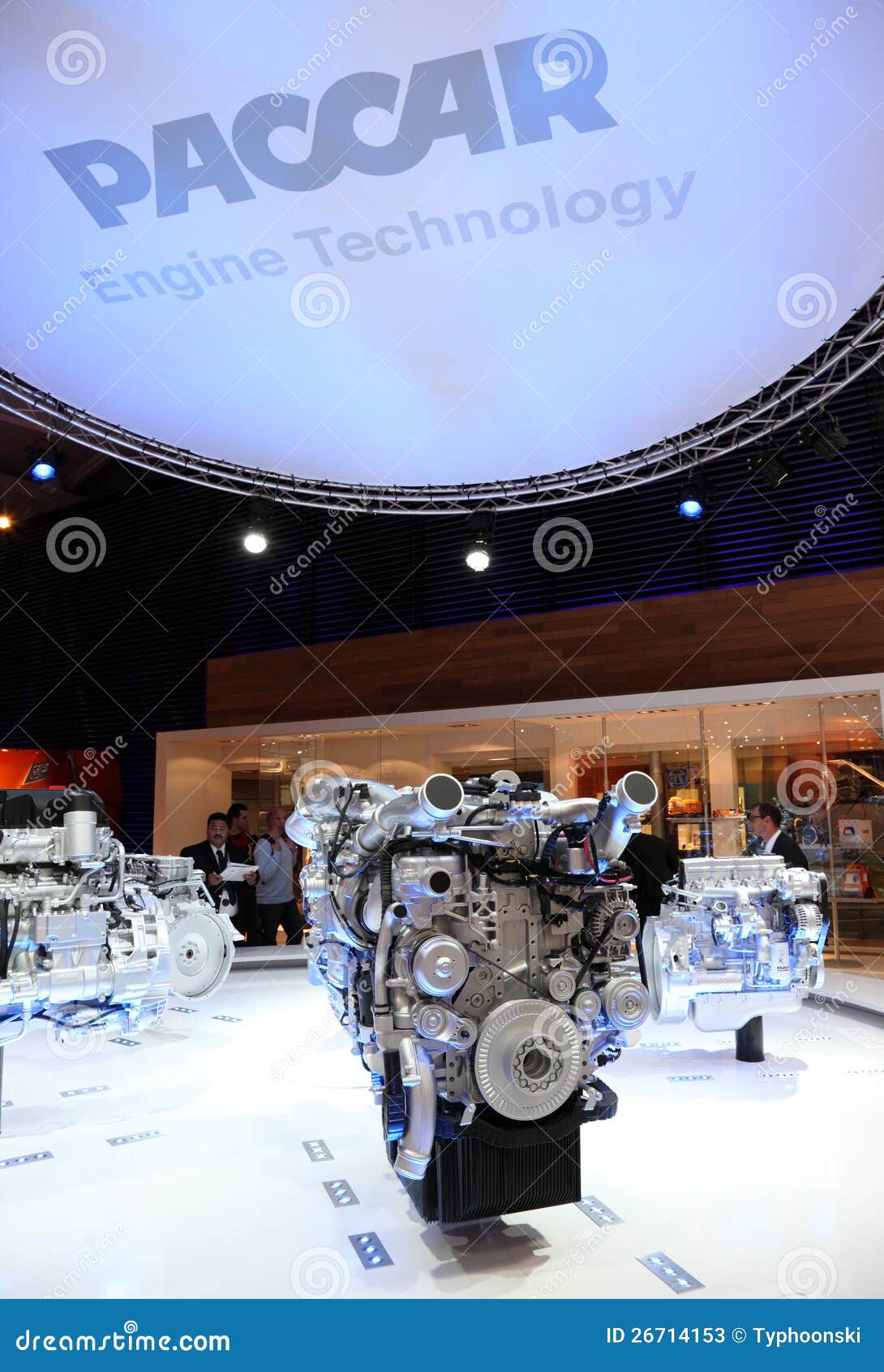 New Paccar Diesel Engines editorial stock photo. Image of germany ...