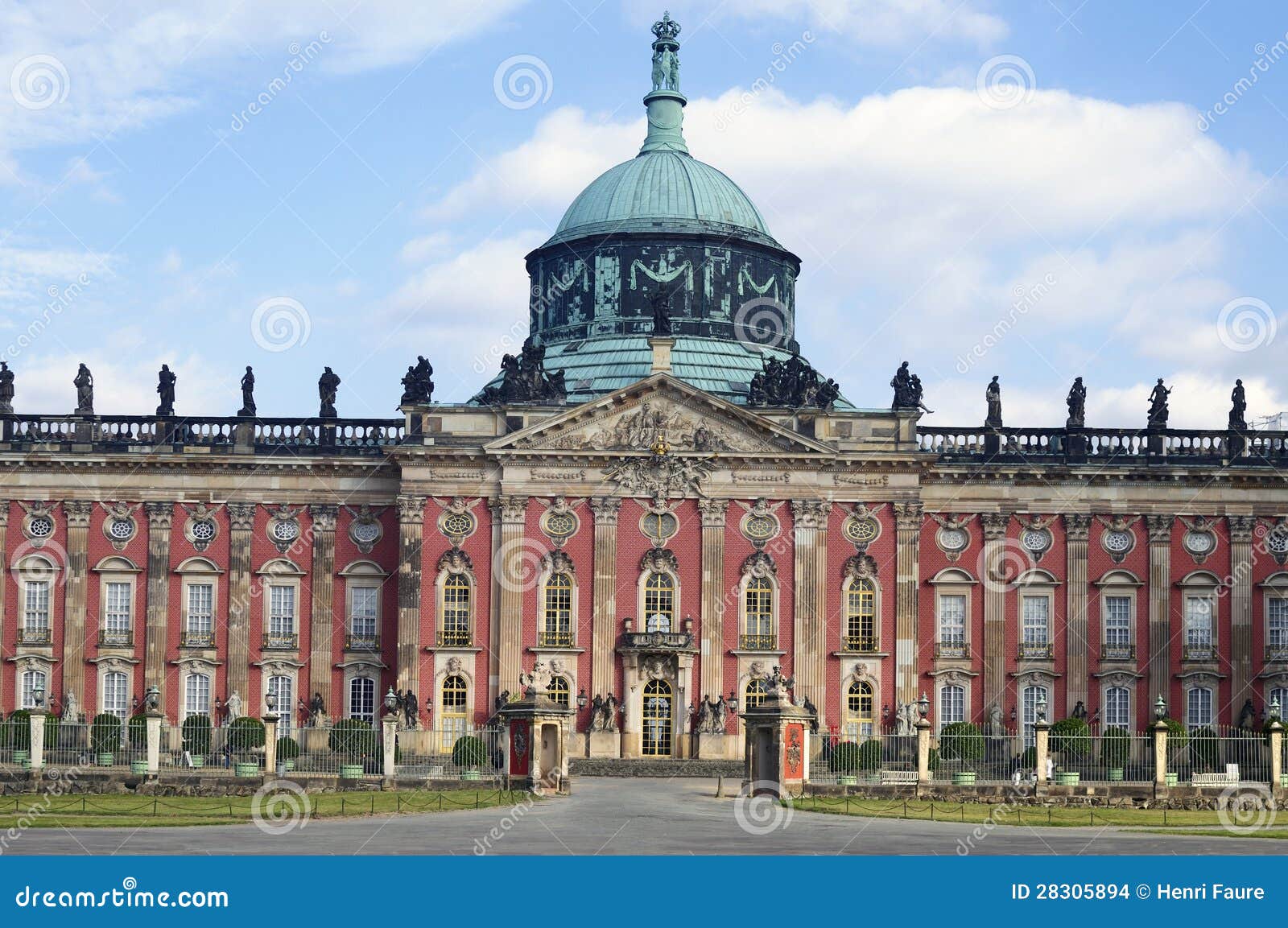 New palace in Potsdam stock photo. Image of greatbaroque - 28305894