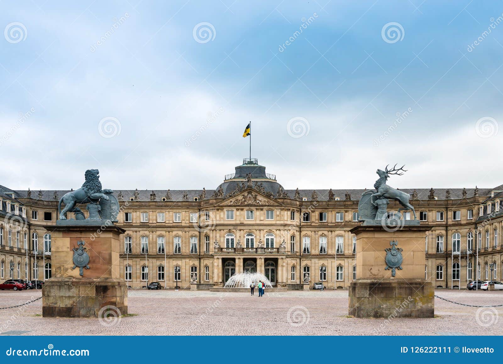 New Palace Stuttgart Germany Editorial Photo - Image of buildings ...