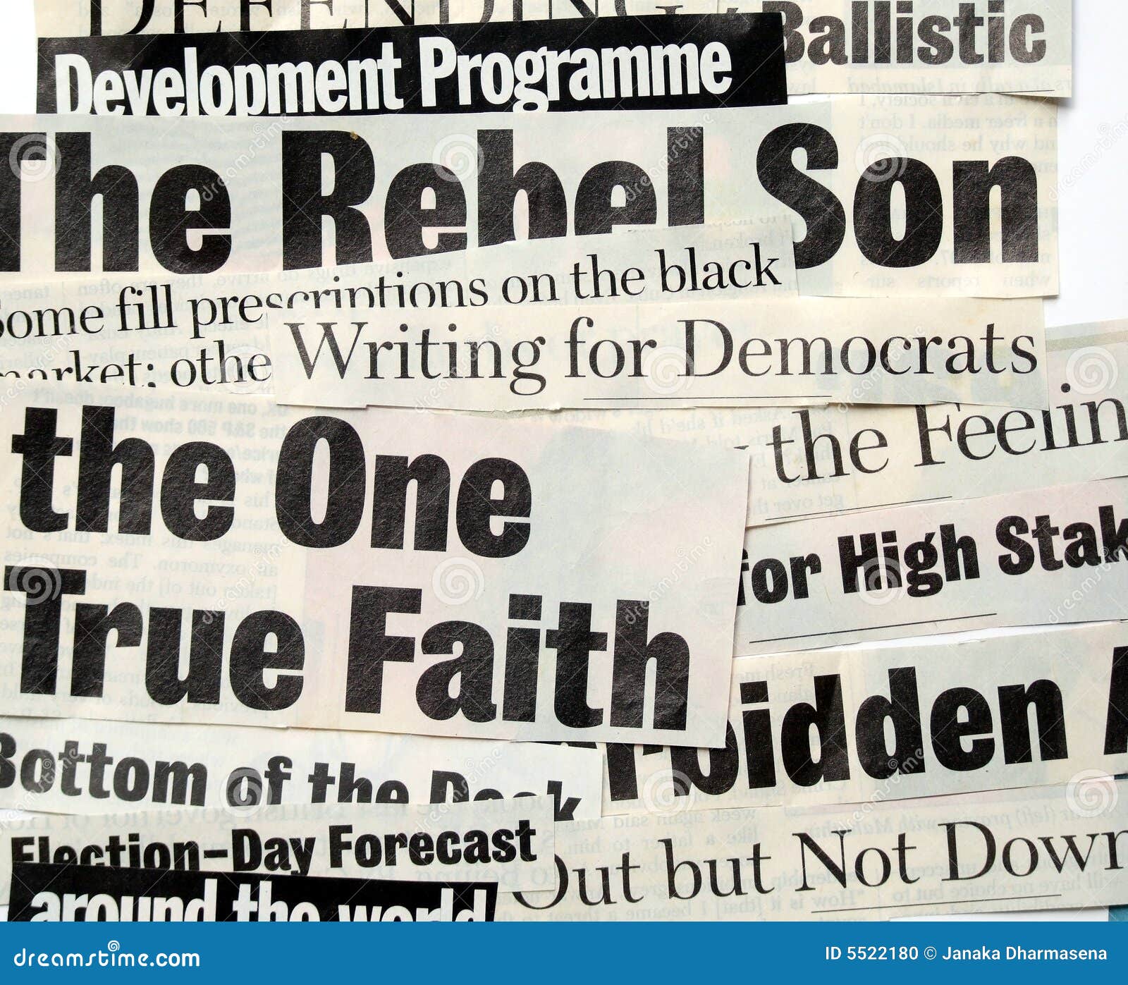 New paper headlines stock photo. Image of journalism, politic - 5522180