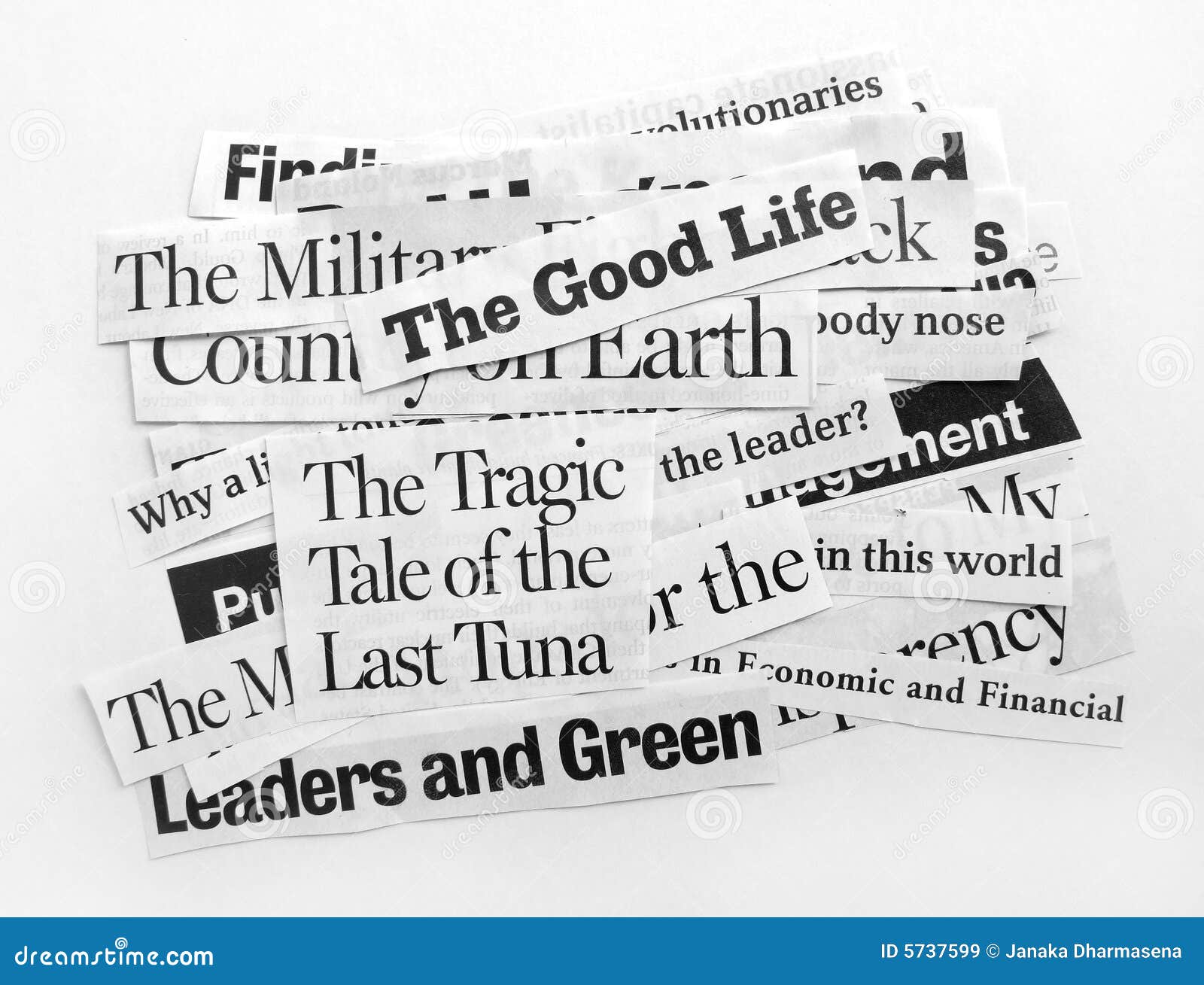 New paper headlines stock image. Image of front, editorial - 5737599