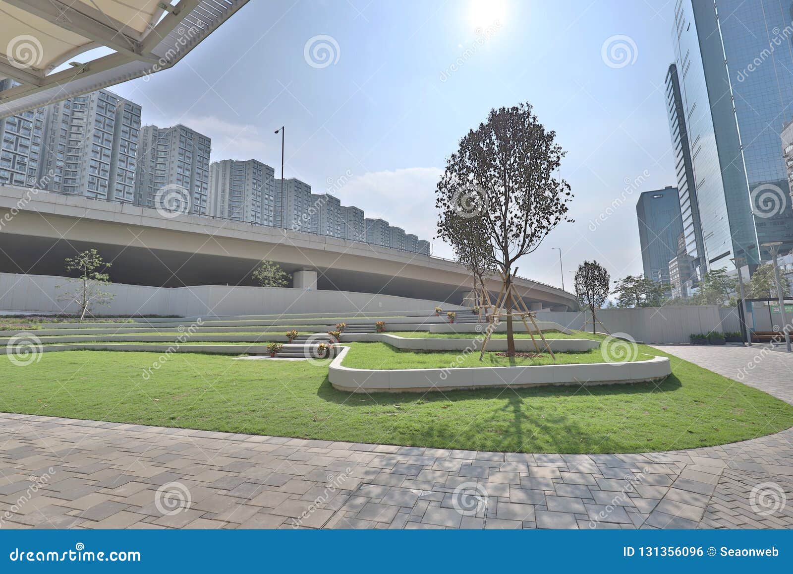 A New Park at Tsui Ping River Kwun Tong Stock Photo - Image of tourism ...