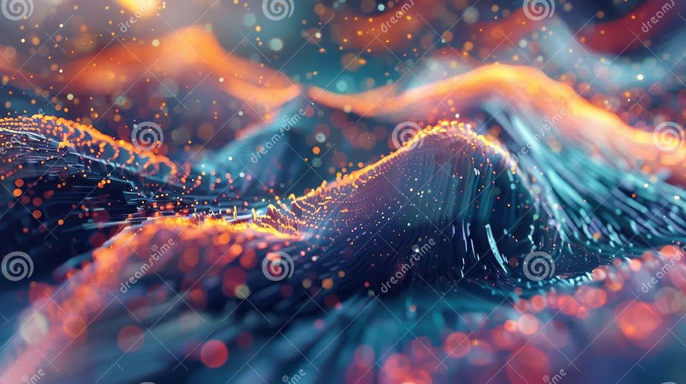 The New Particles Continue To Evolve and Change Creating a Mesmerizing ...