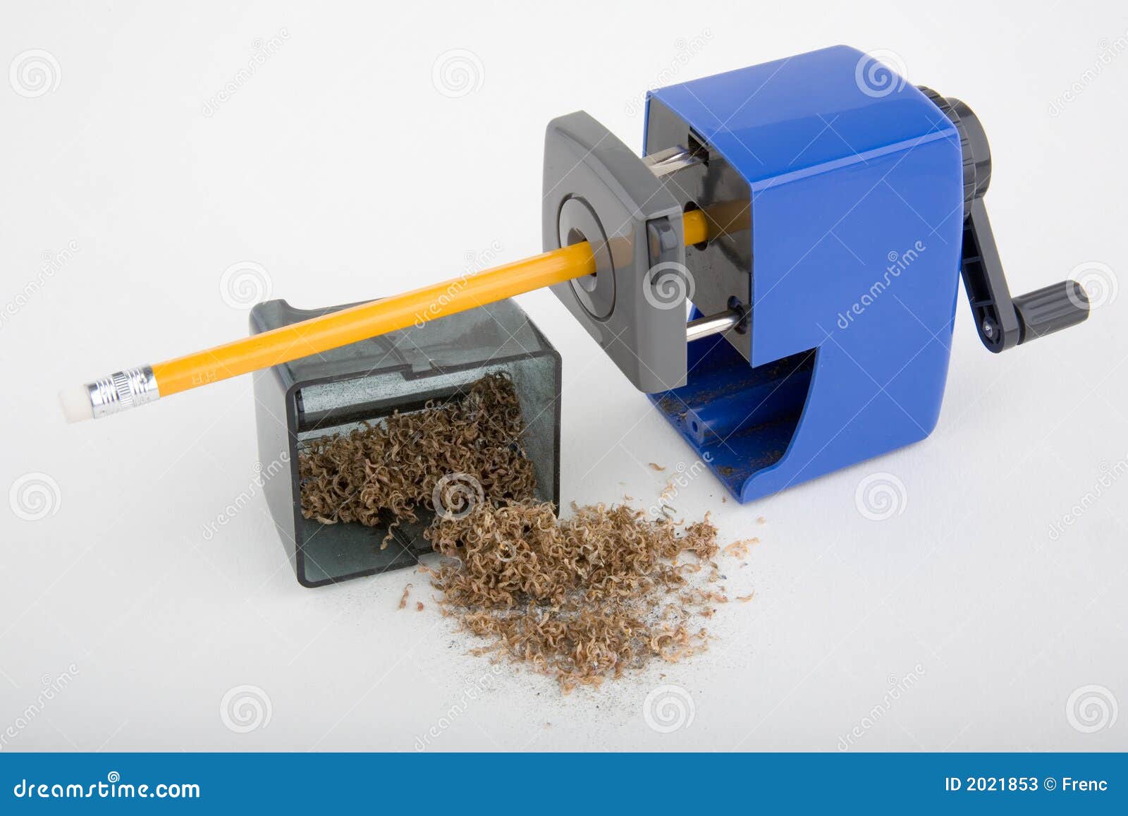 New pencil being sharpened stock image. Image of wood - 2021853