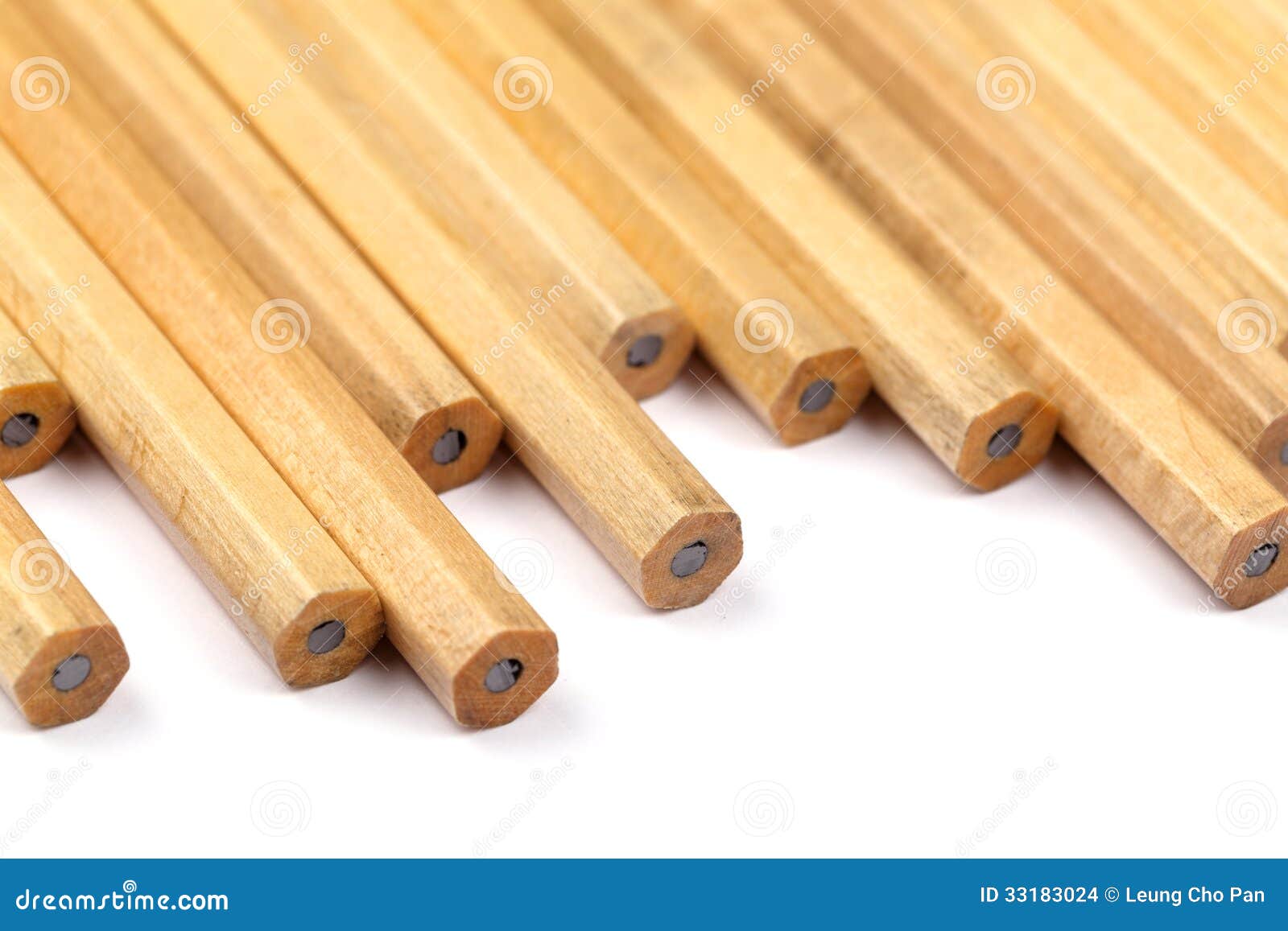 New pencil stock photo. Image of unused, wooden, unsharpened - 33183024