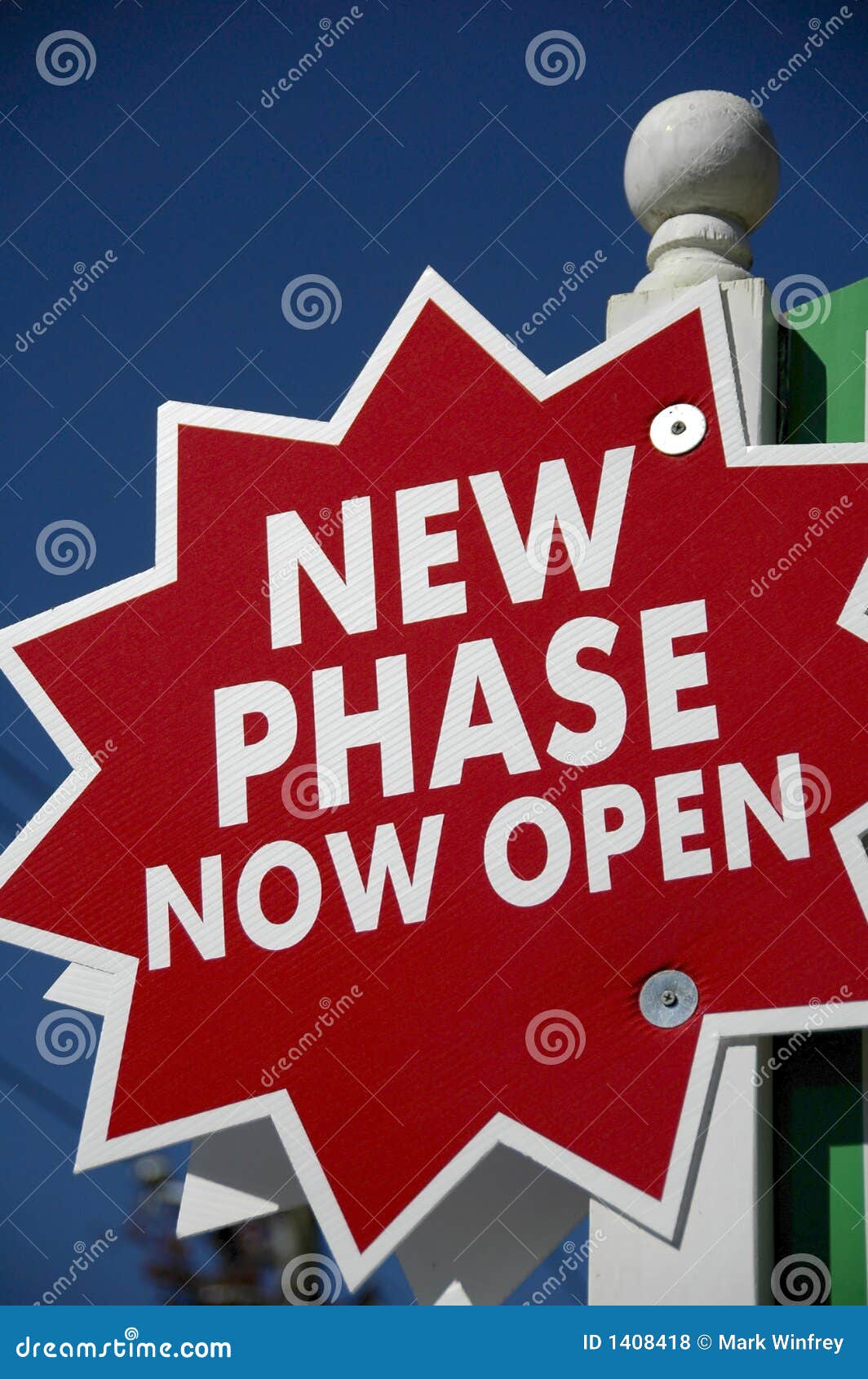 New Phase Open stock photo. Image of business, advertise - 1408418