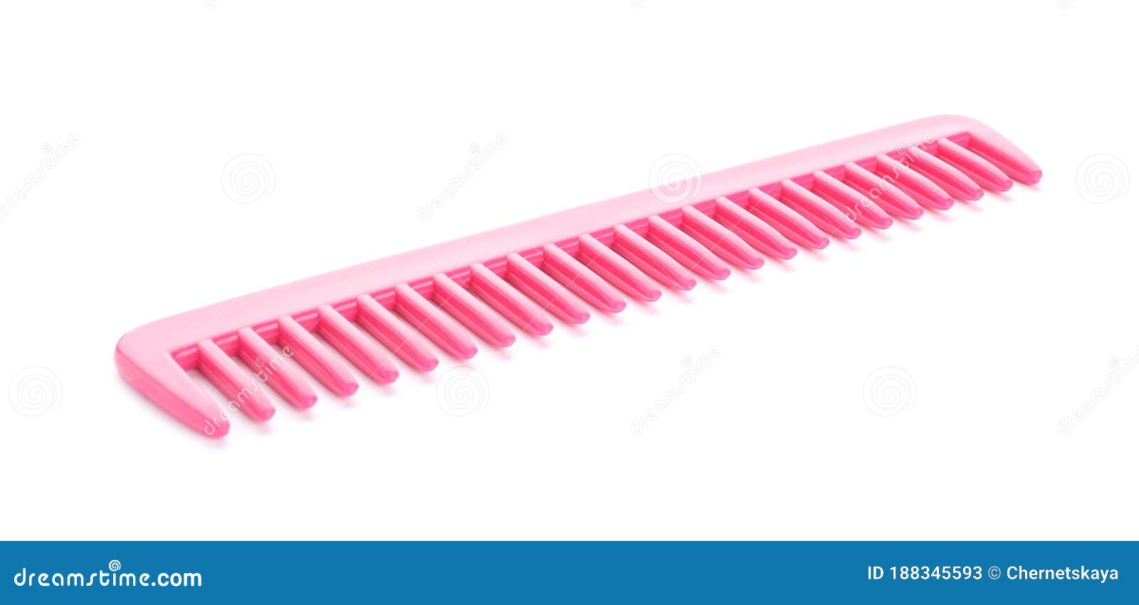 New Pink Hair Comb Isolated Stock Image - Image of personal, care ...