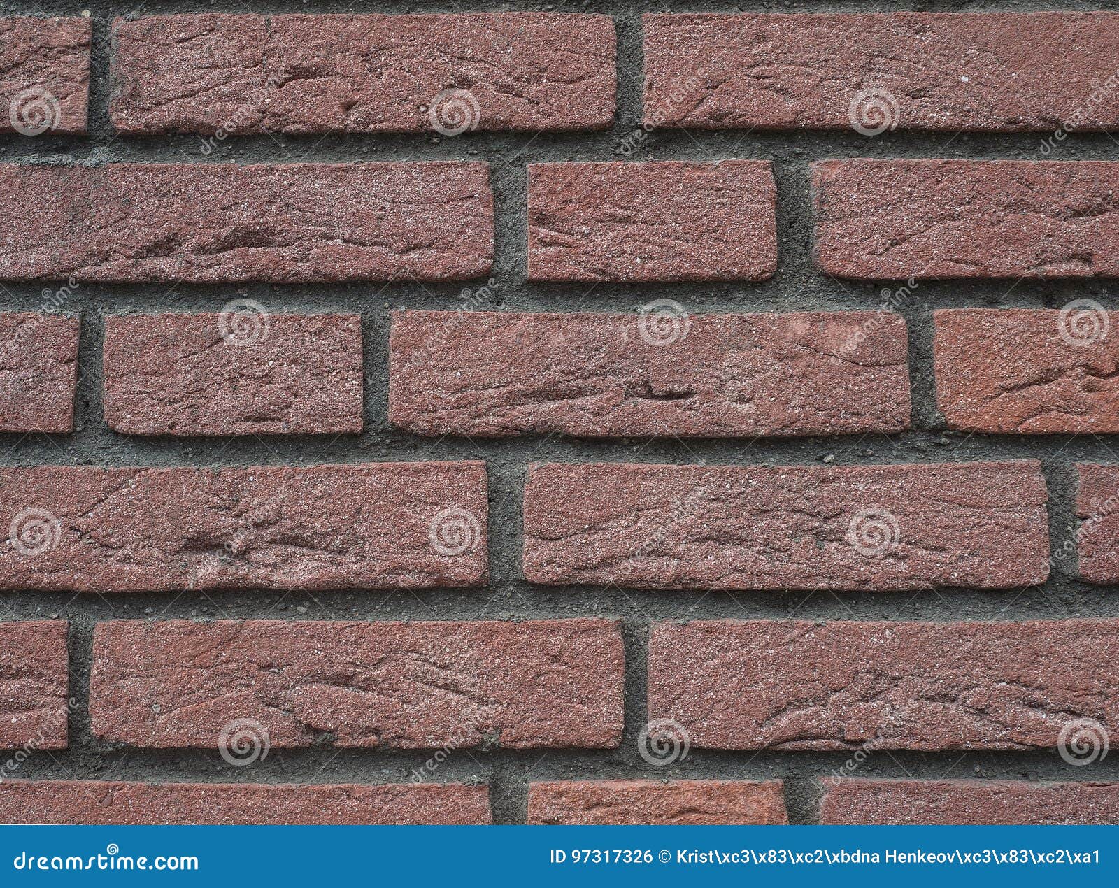 New Pink Red Brick Wall - Texture Background Stock Photo - Image of ...